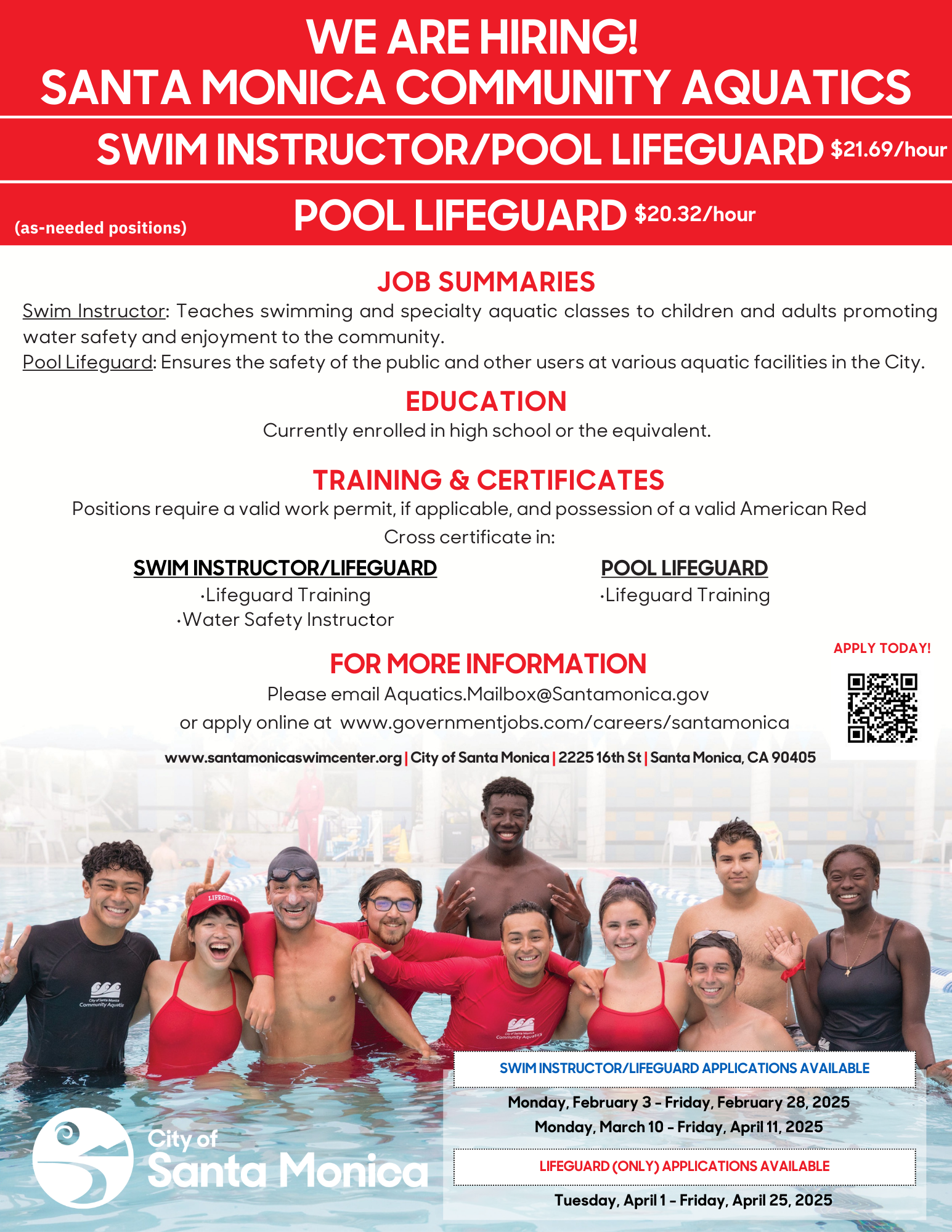 Santa Monica Community Aquatics