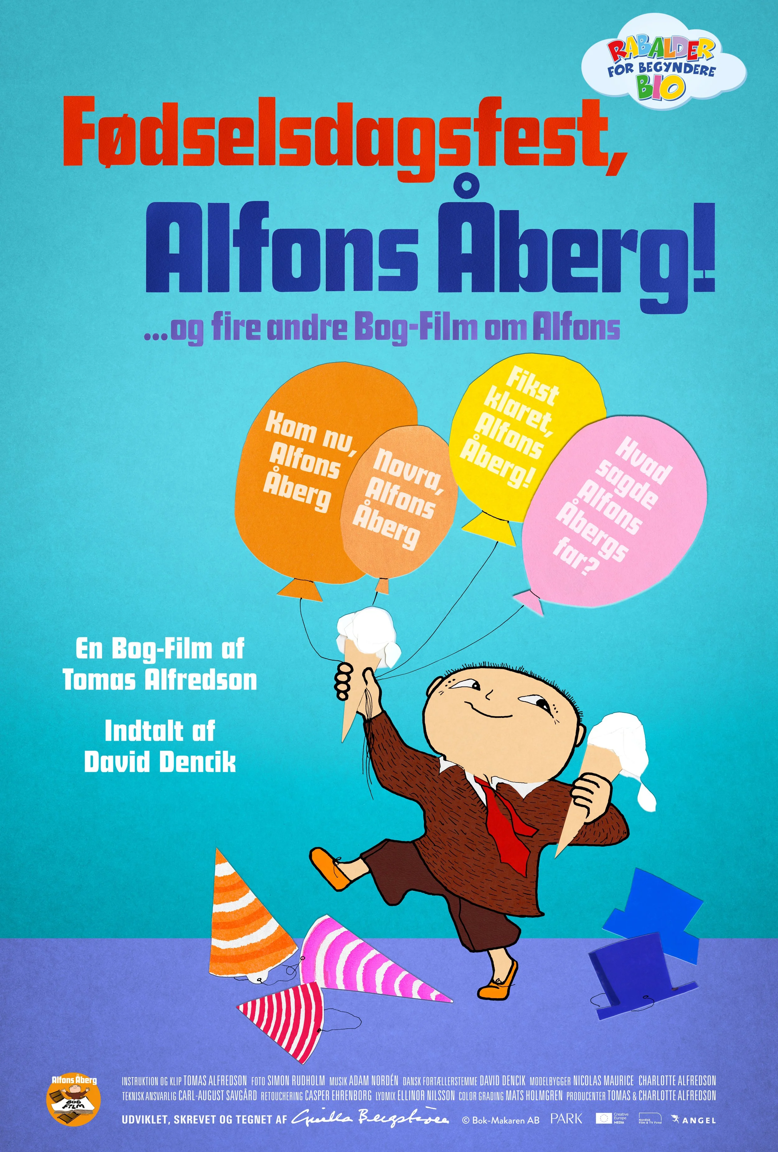 Fødselsdagsfest, Alfons Åberg — Angel Films