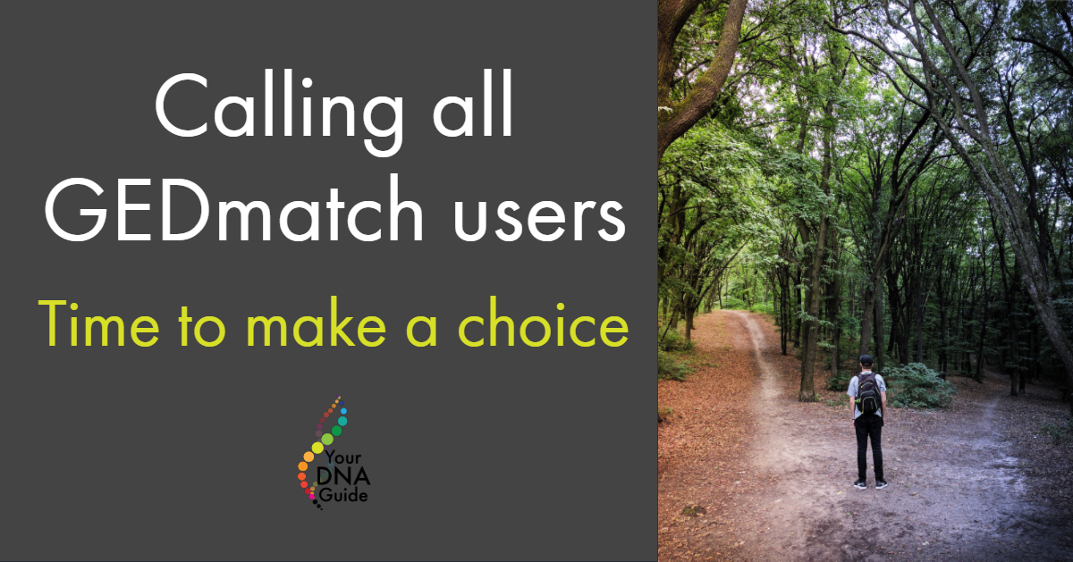 GEDmatch Opt-In for Law Enforcement - Your DNA Guide - Diahan Southard
