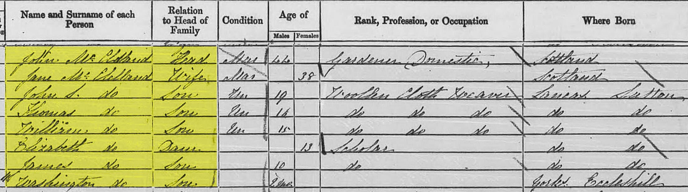 Build Family Tree for DNA Matches with Census Records - Your DNA Guide ...