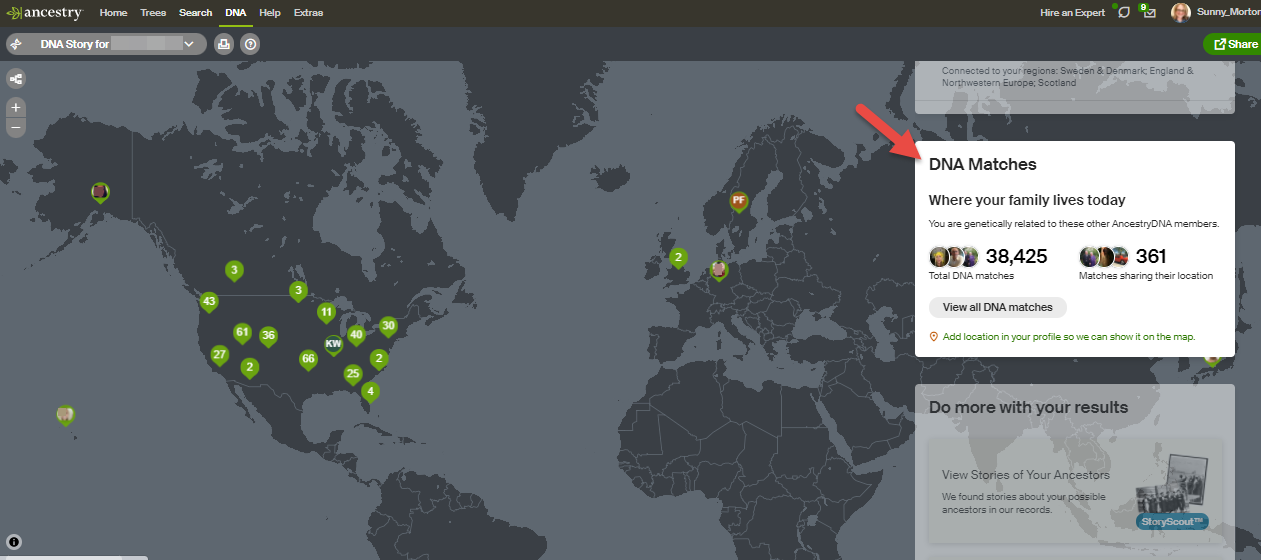 Sort DNA Matches by Place—Why and How - Your DNA Guide - Diahan Southard