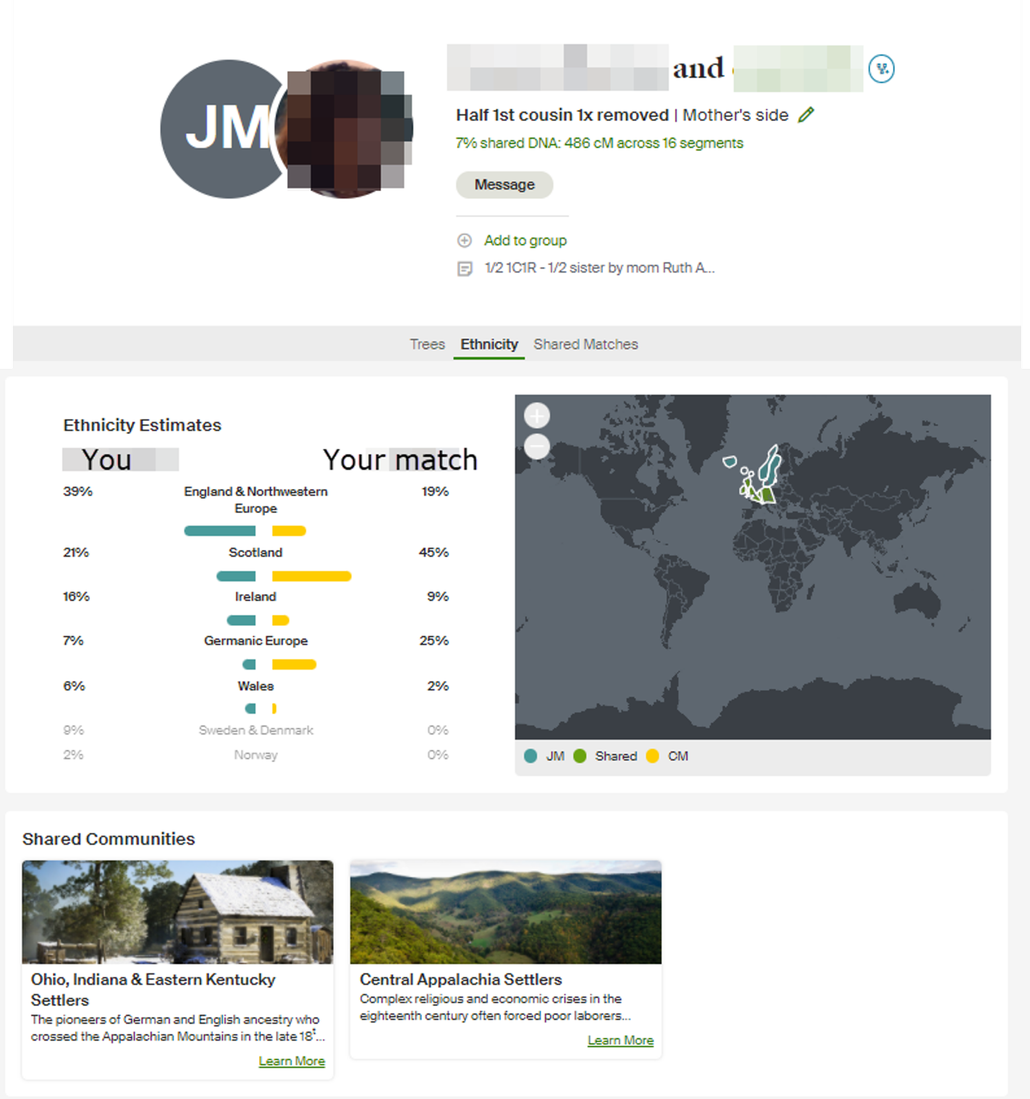 Sort DNA Matches by Place—Why and How - Your DNA Guide - Diahan Southard