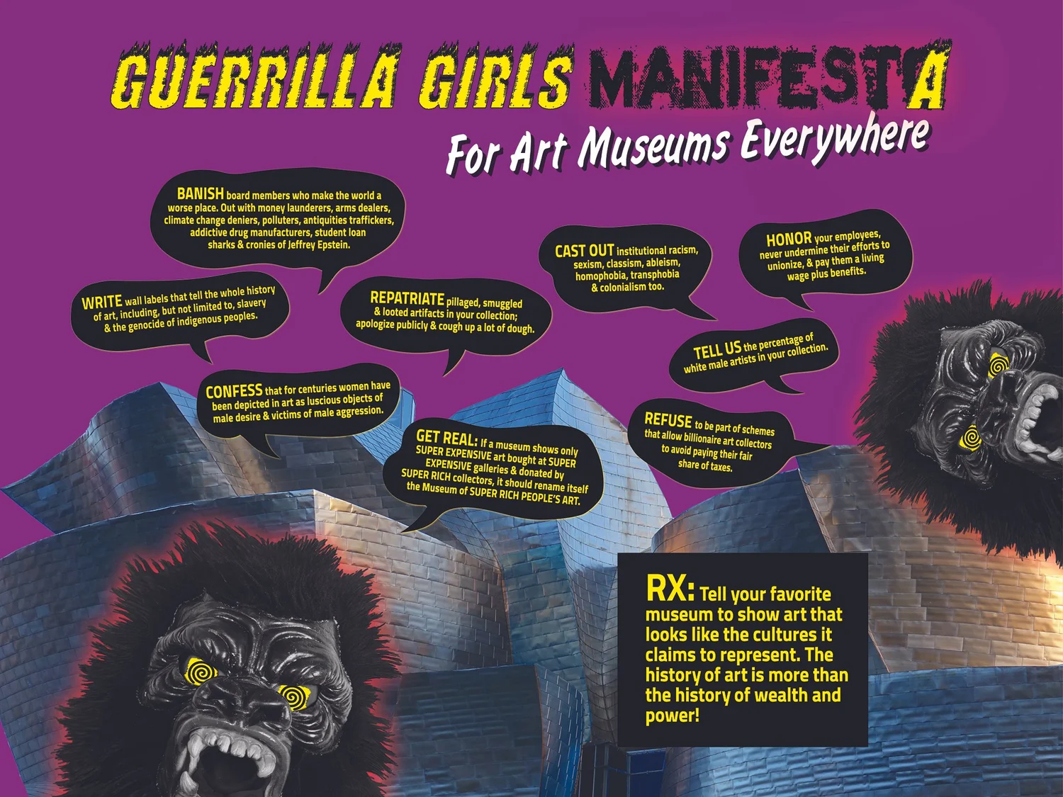 Guerrilla Girls - EXHIBITION — Guerrilla Girls