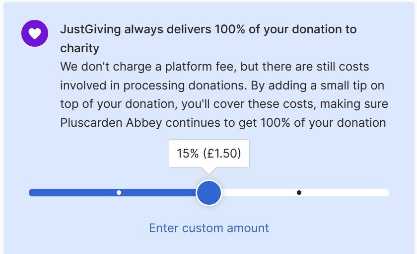 Donate with Just Giving — Pluscarden Abbey