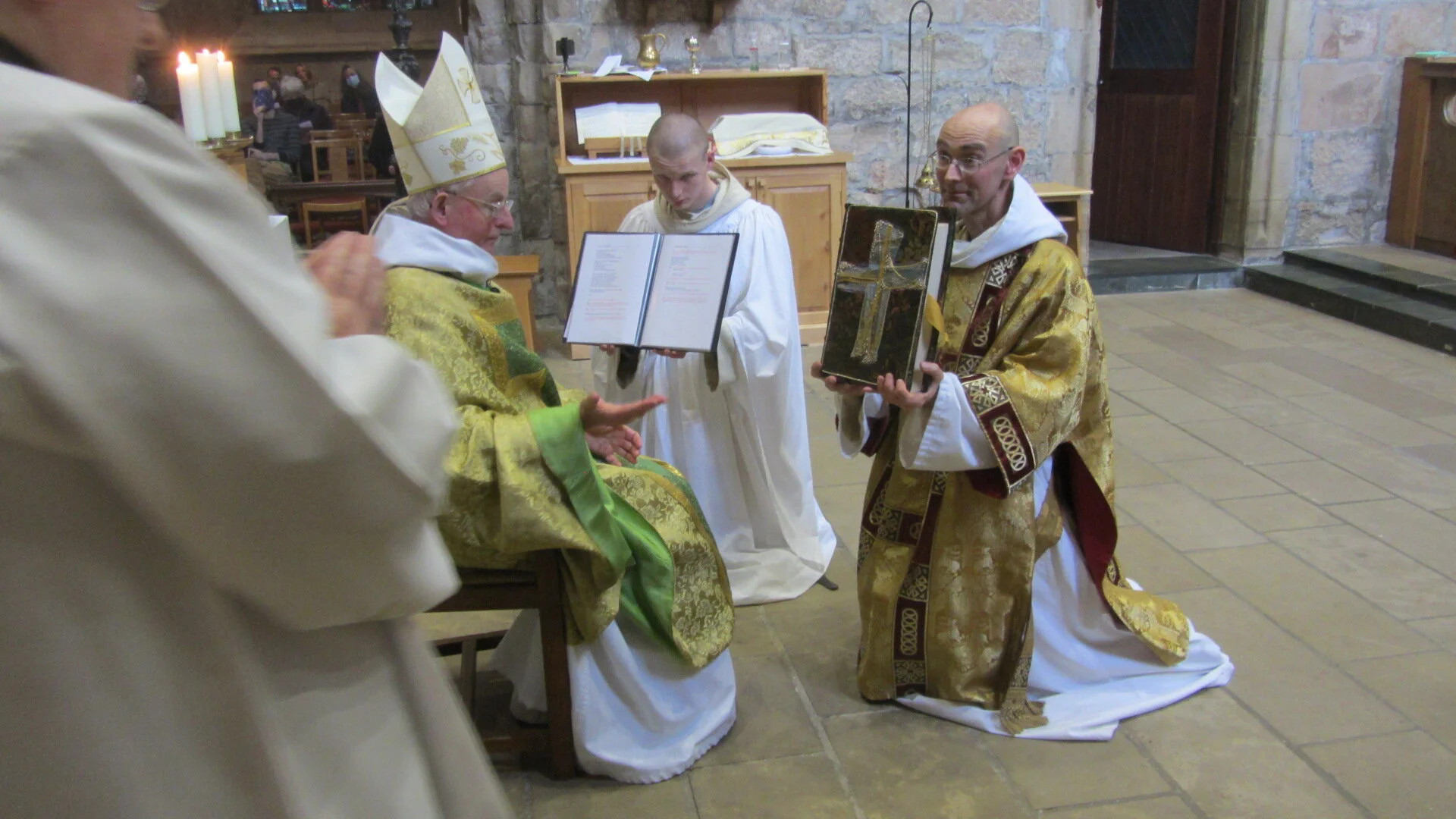 Br. Joseph Carron ordained Deacon 30 September 2021 — Pluscarden Abbey