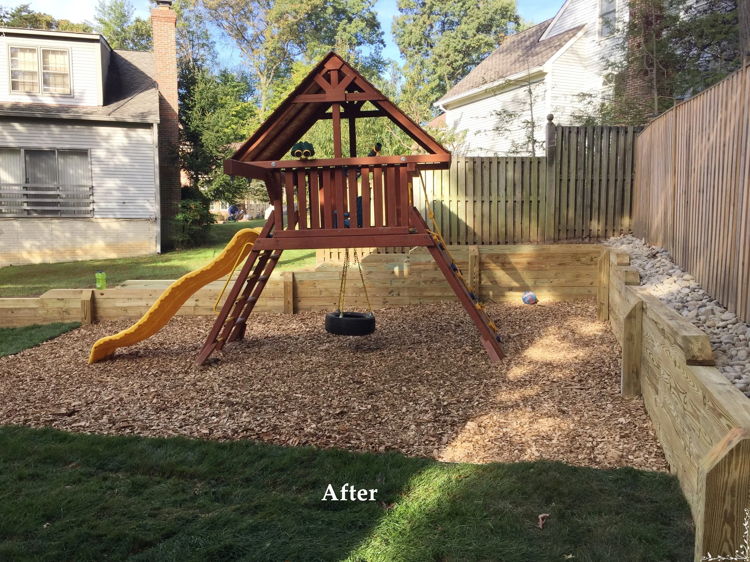 Playground Retaining Walls