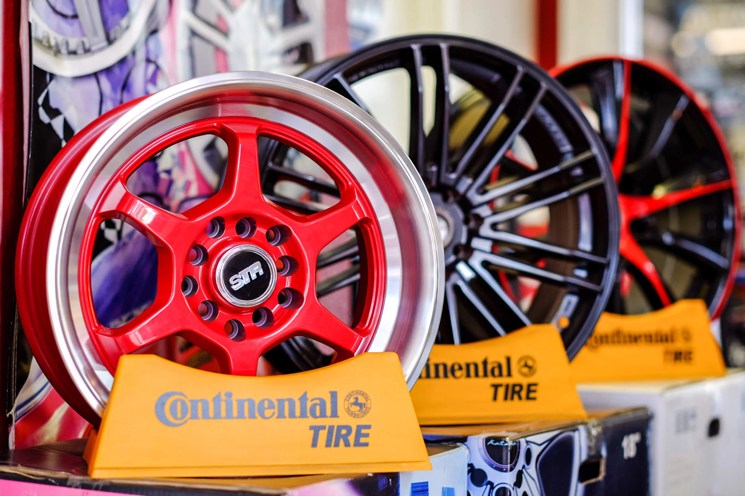 Color Overview for Car Rims and Wheels in Escondido