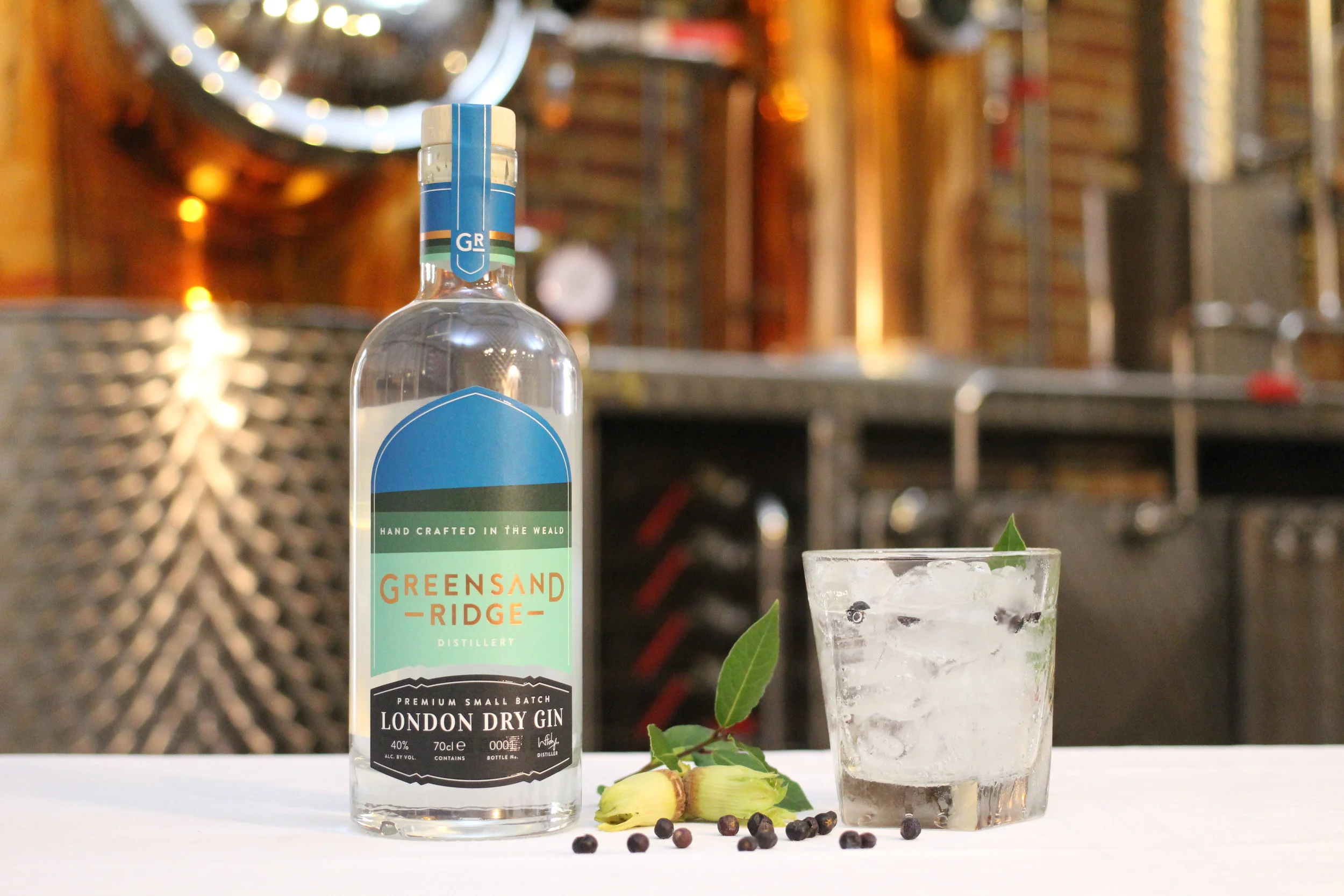 London Dry Gin, 70cl — Greensand Ridge Distillery