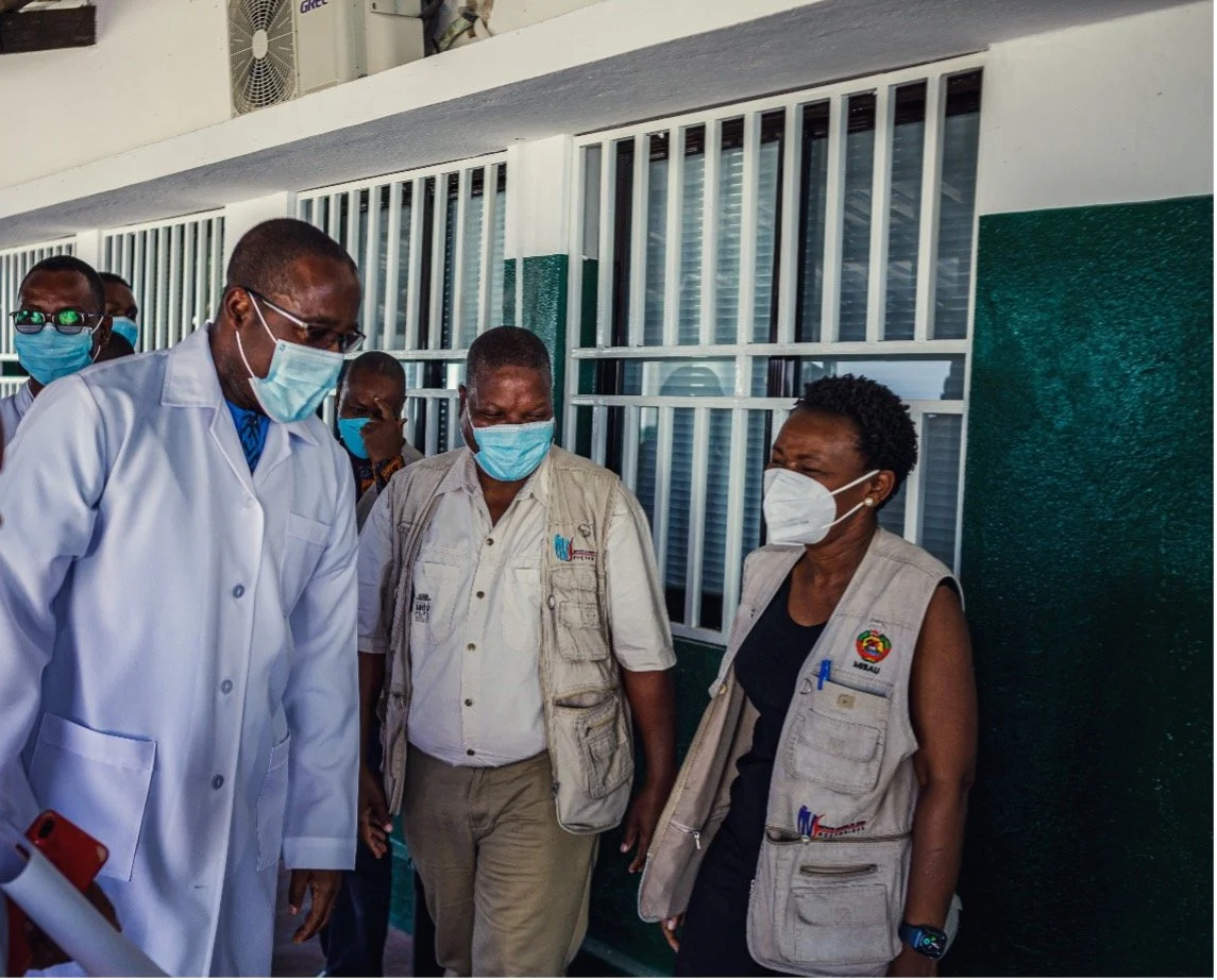 Mozambique Minister of Health Visits Nhamatanda PEN-Plus Clinic — The ...