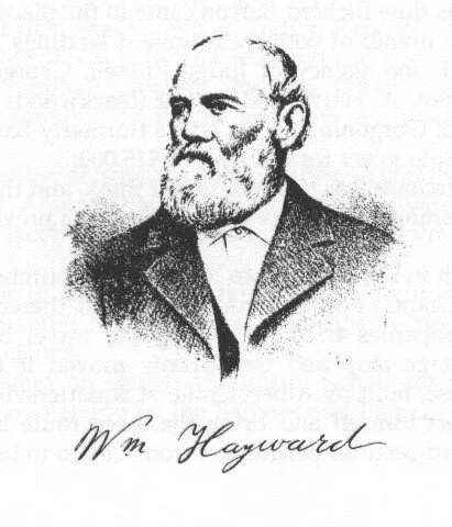 William Hayward — Hayward Area Historical Society