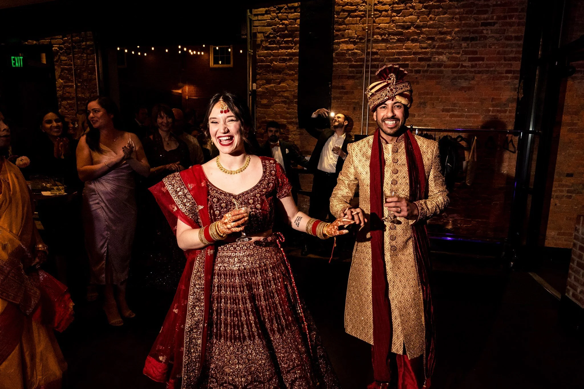 Real Wedding: Beautifully Bold and Ornate Fall Indian Wedding — The Cookery