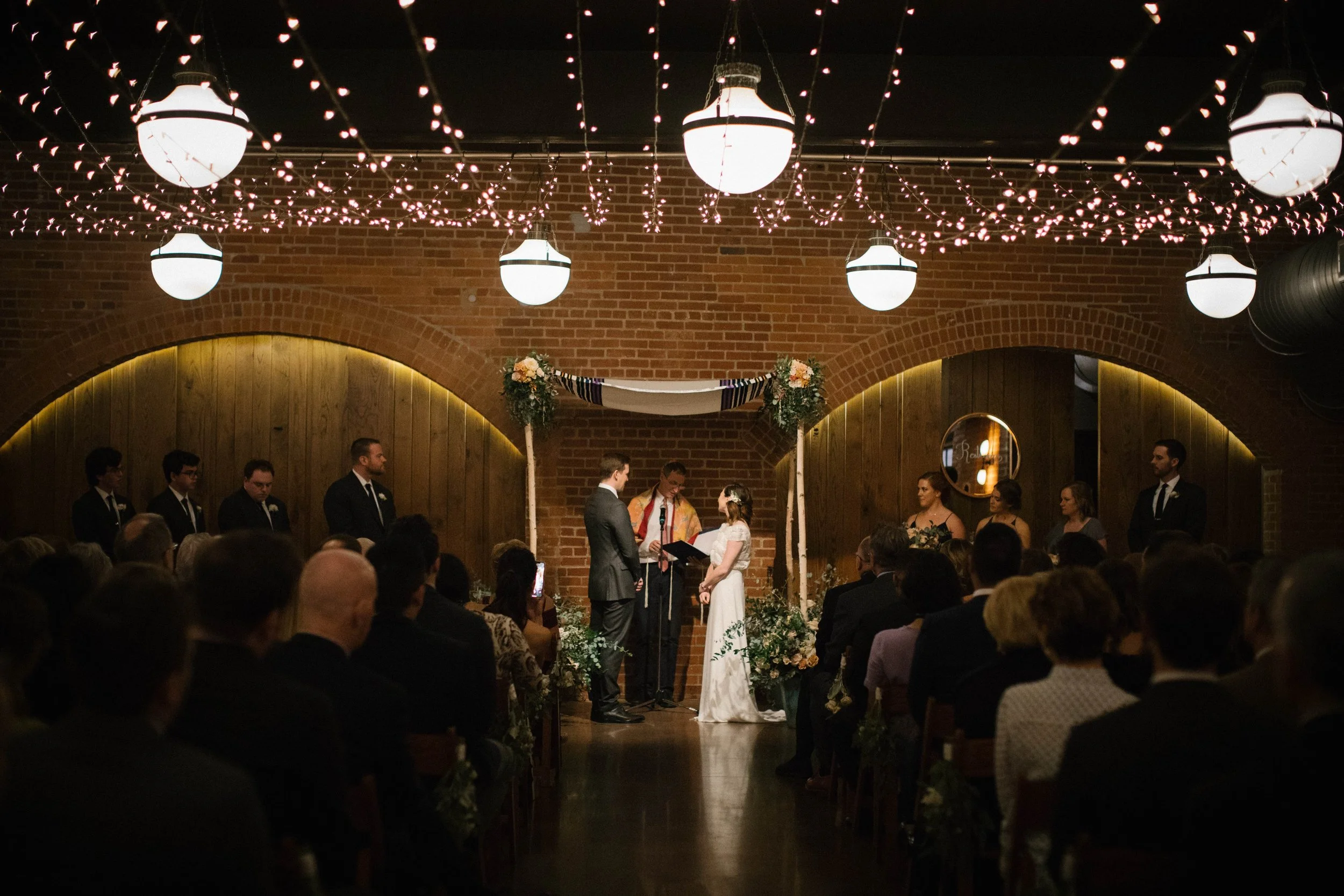 Real Wedding Spotlight: Sparkling November Celebration — The Cookery