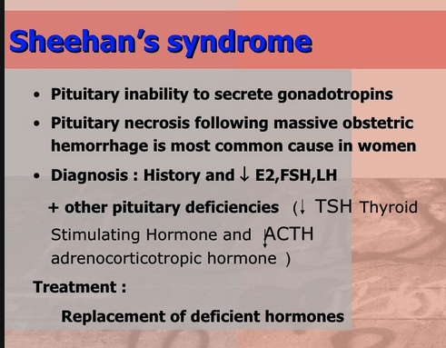 sheehan syndrome,what to know?