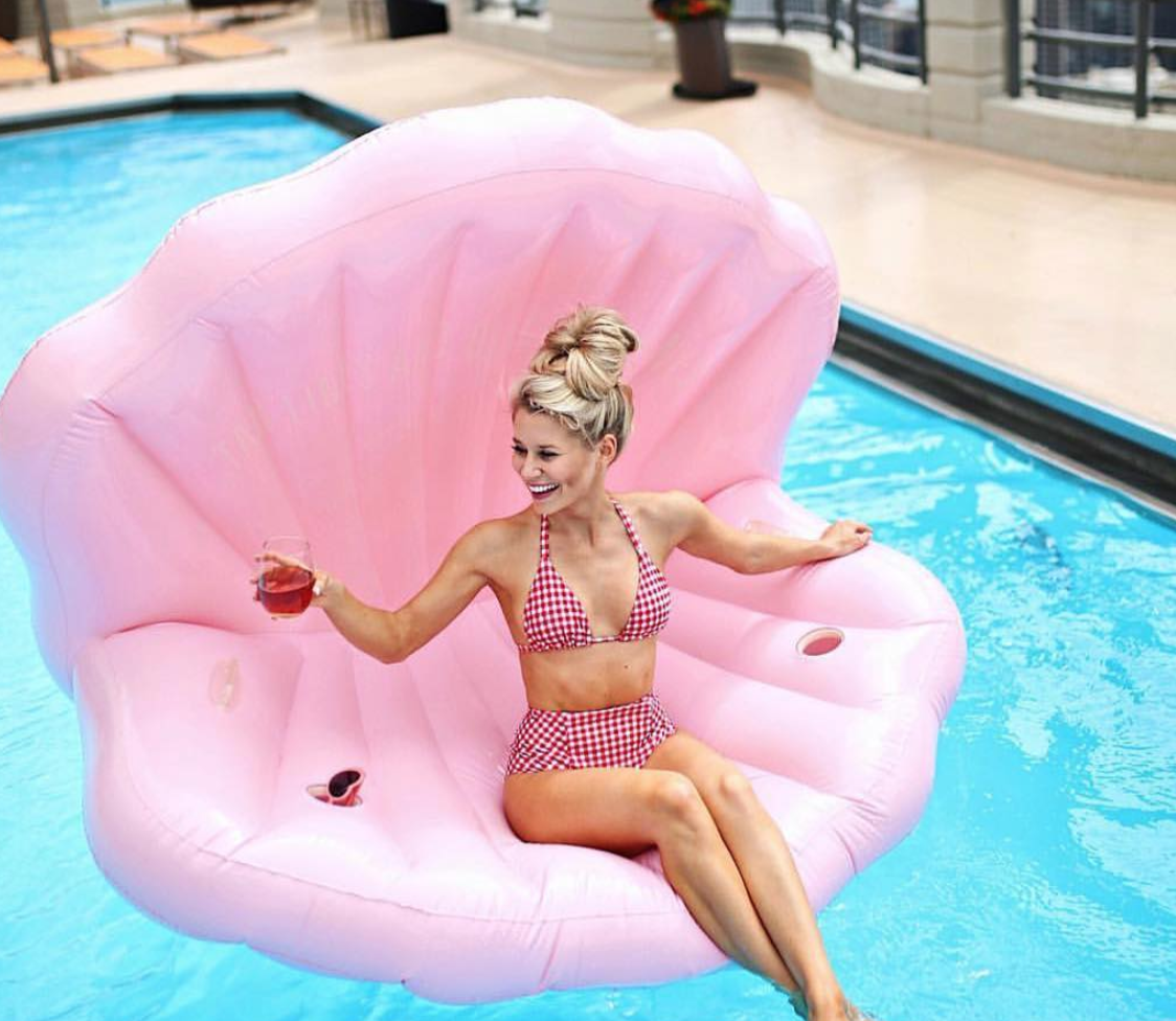 The Seashell Inflatable — Custom Pool Floats