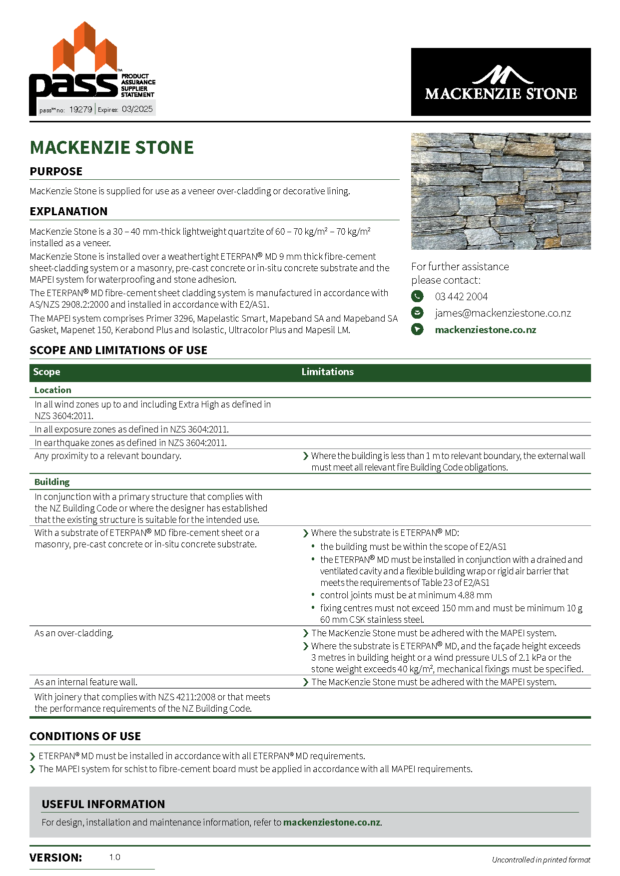 Mackenzie pass™ Landing — The Building Business