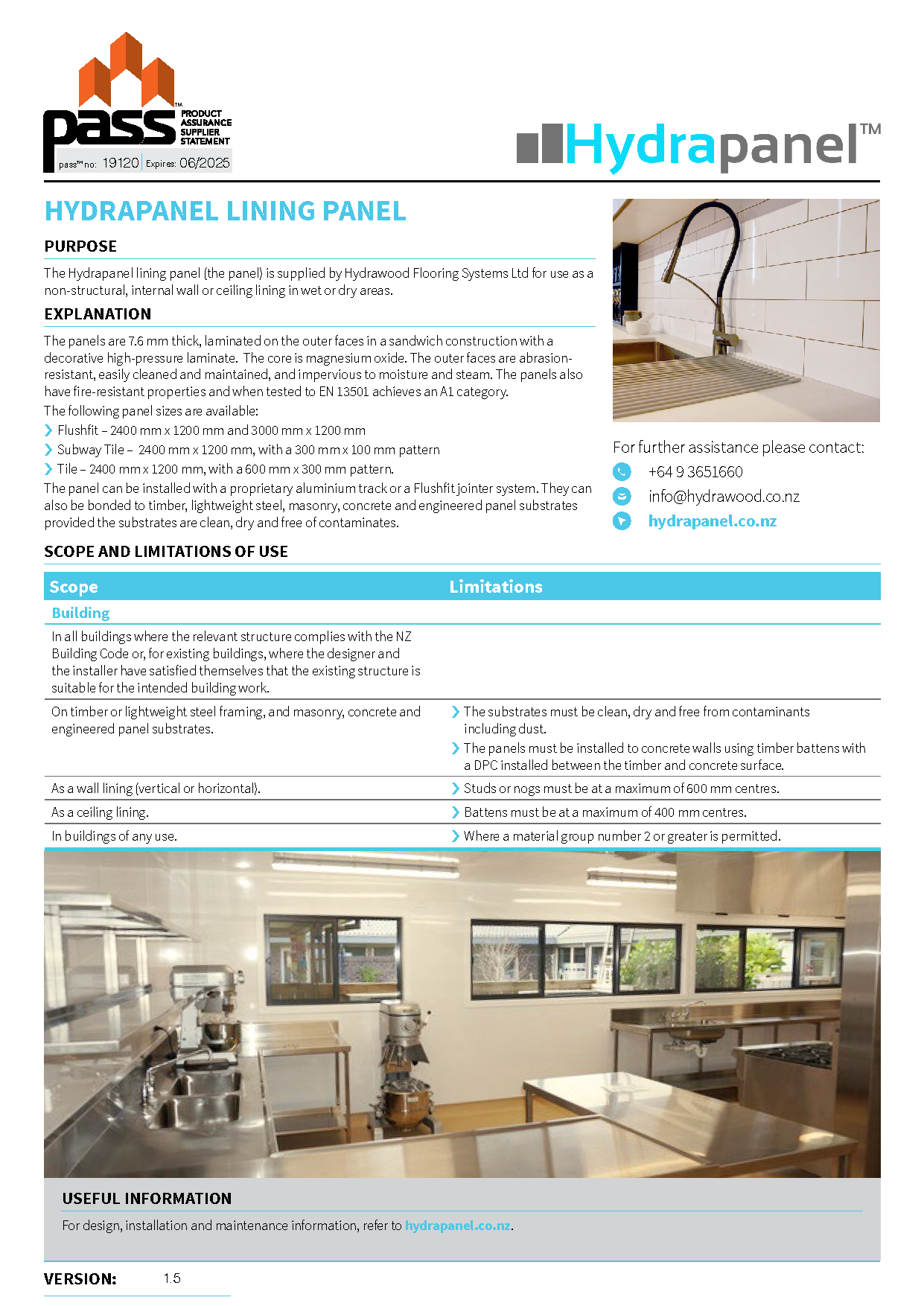 Hydrawood pass™ Landing — The Building Business