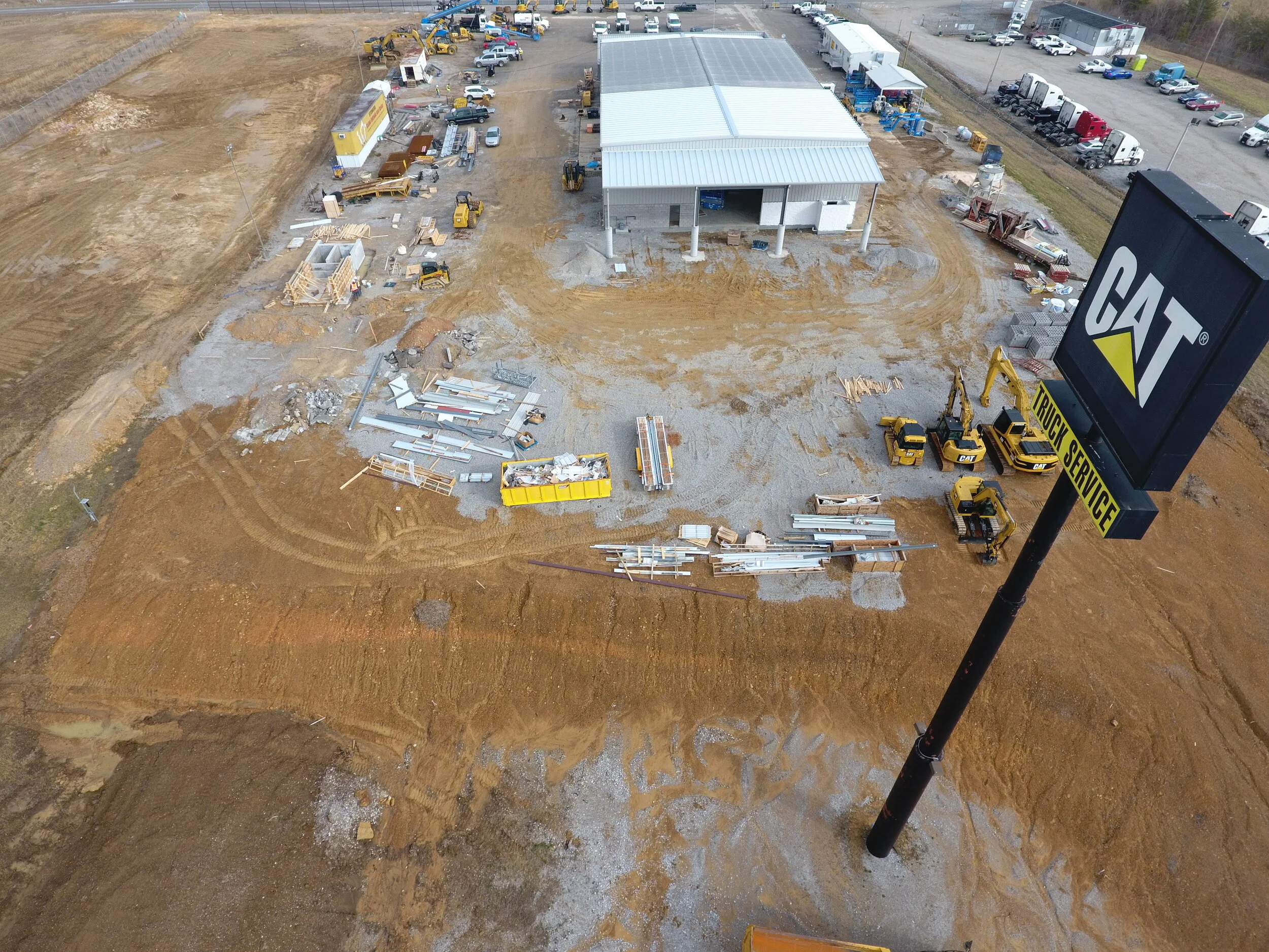 Stowers Caterpillar - Facility Expansion — J. Cumby Construction