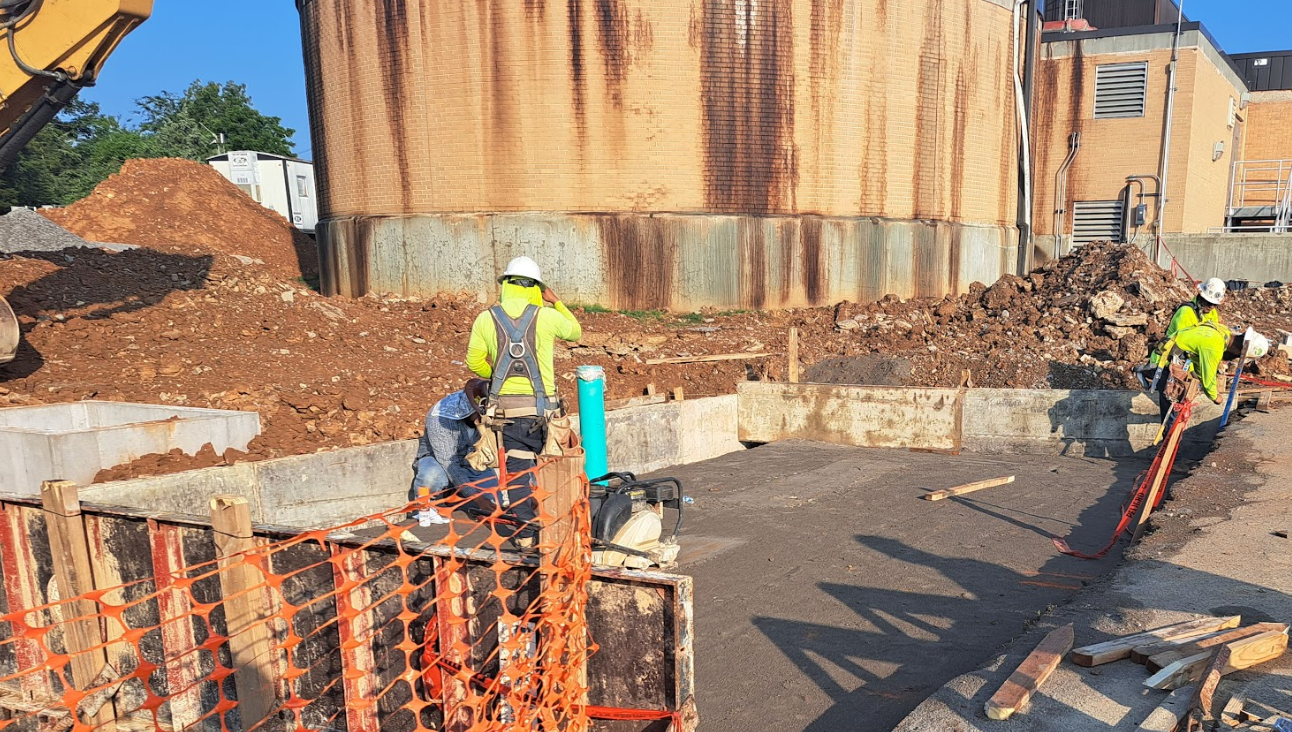 LEBANON WWTP SEPTAGE RECEIVING STATION AND UPGRADES — J. Cumby Construction
