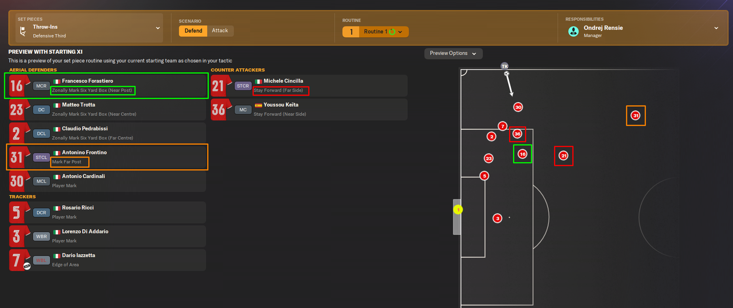 FM24 | Revamped set pieces. My pros and cons — CoffeehouseFM - Football ...