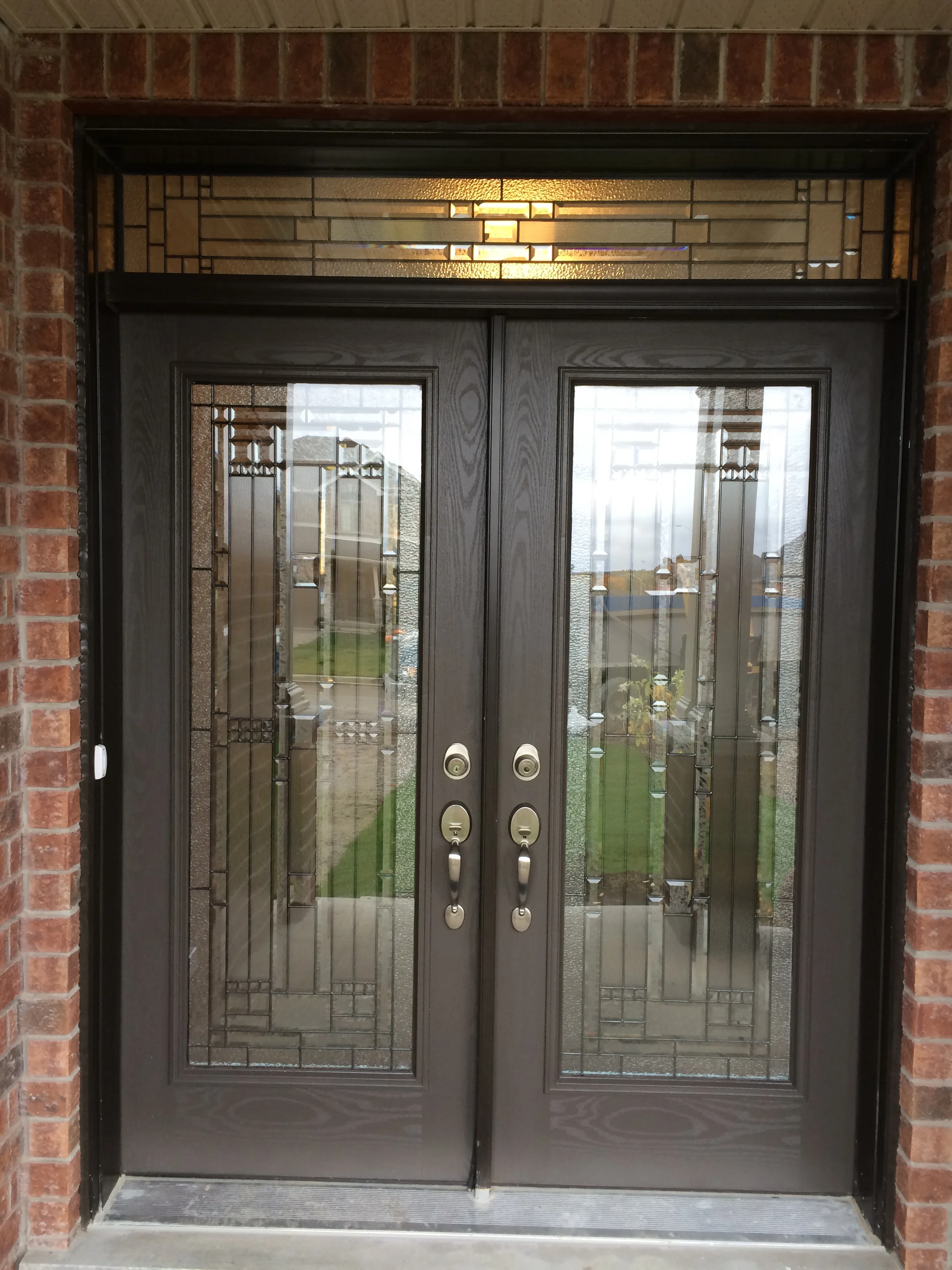 Decorative Glass Door Inserts (Photo Gallery) — Distinctive Glass ...