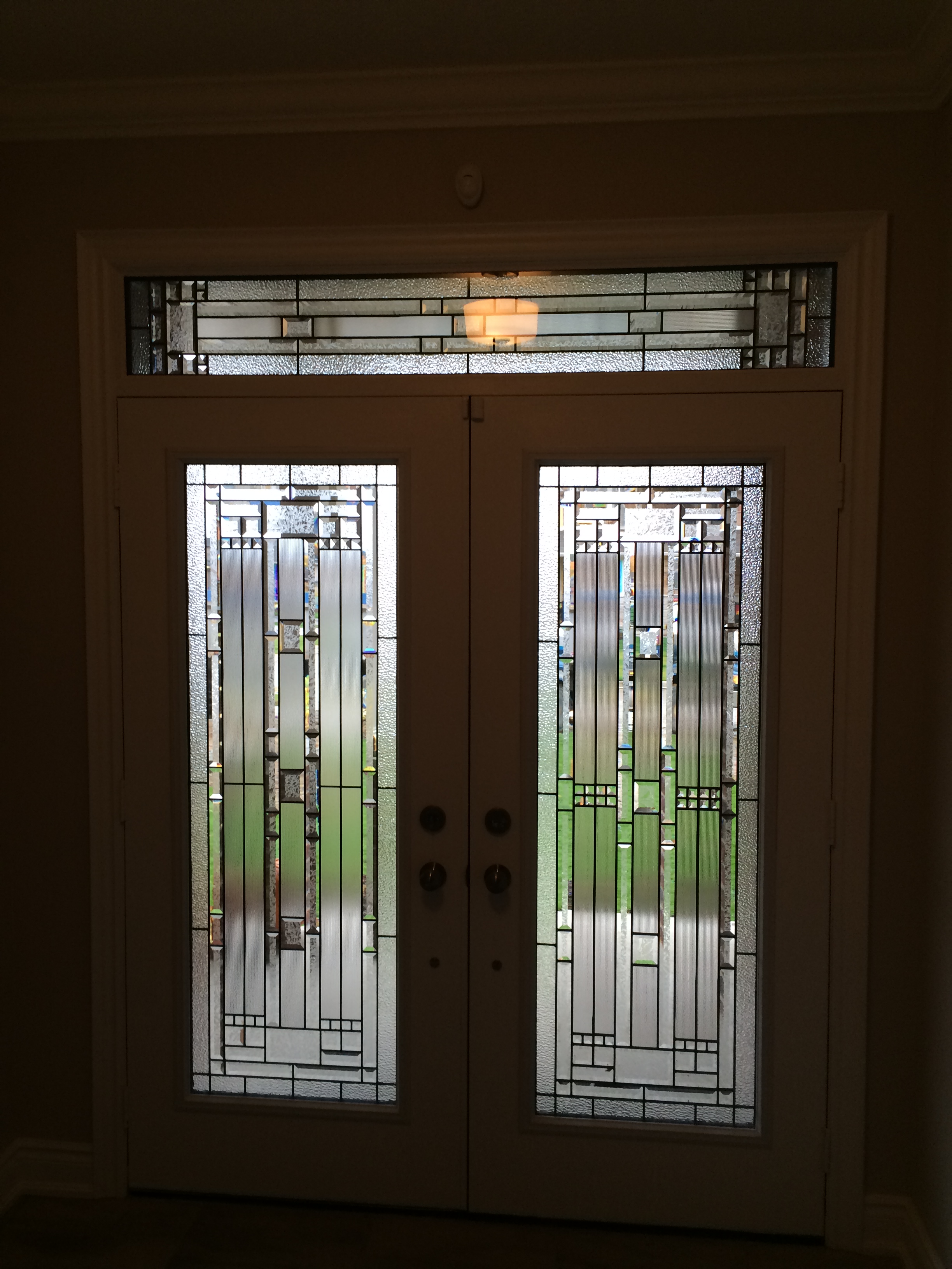 Decorative Glass Door Inserts (Photo Gallery) — Distinctive Glass ...