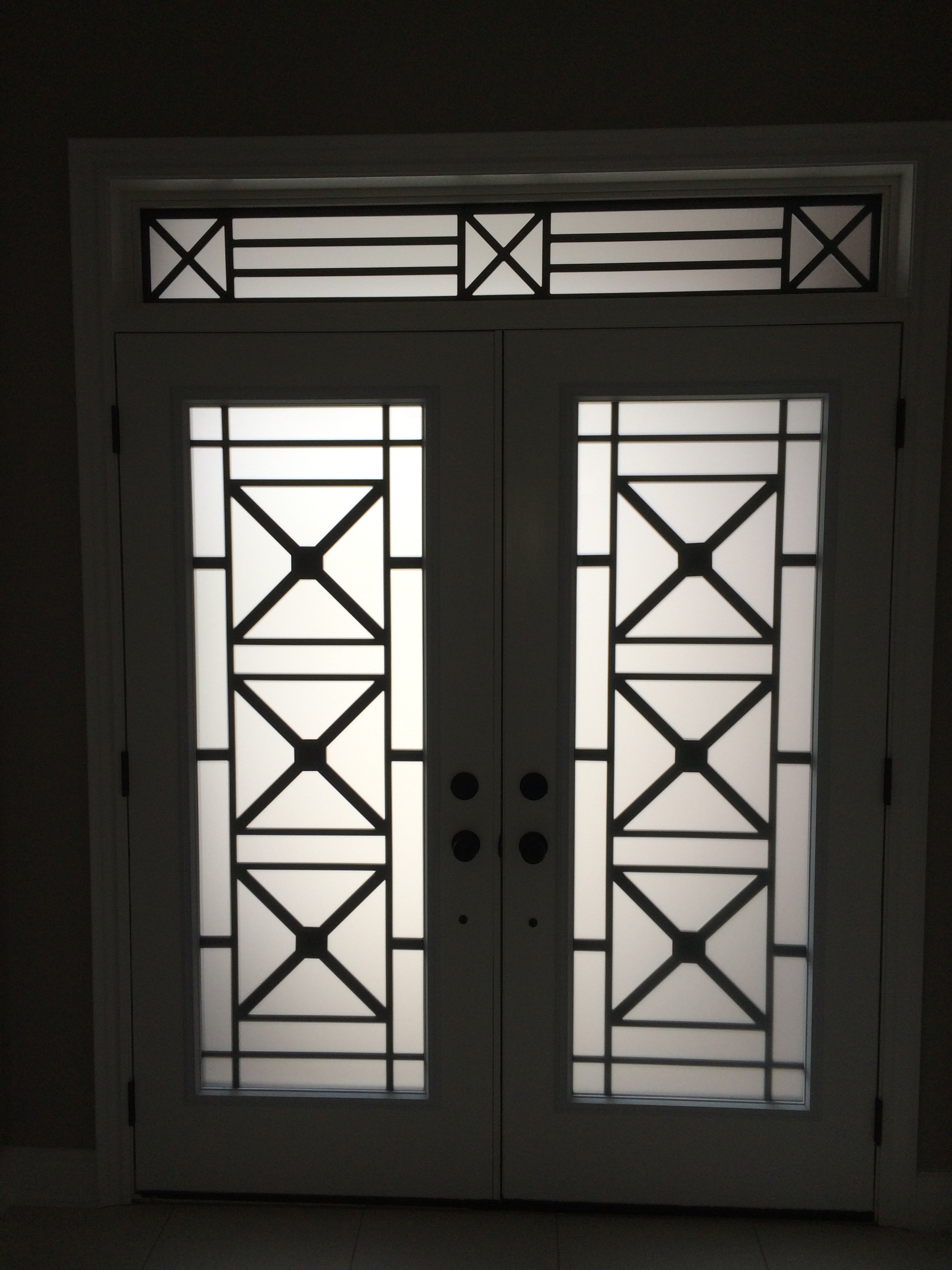 Wrought Iron Glass Inserts (Photo Gallery) — Distinctive Glass Inserts ...