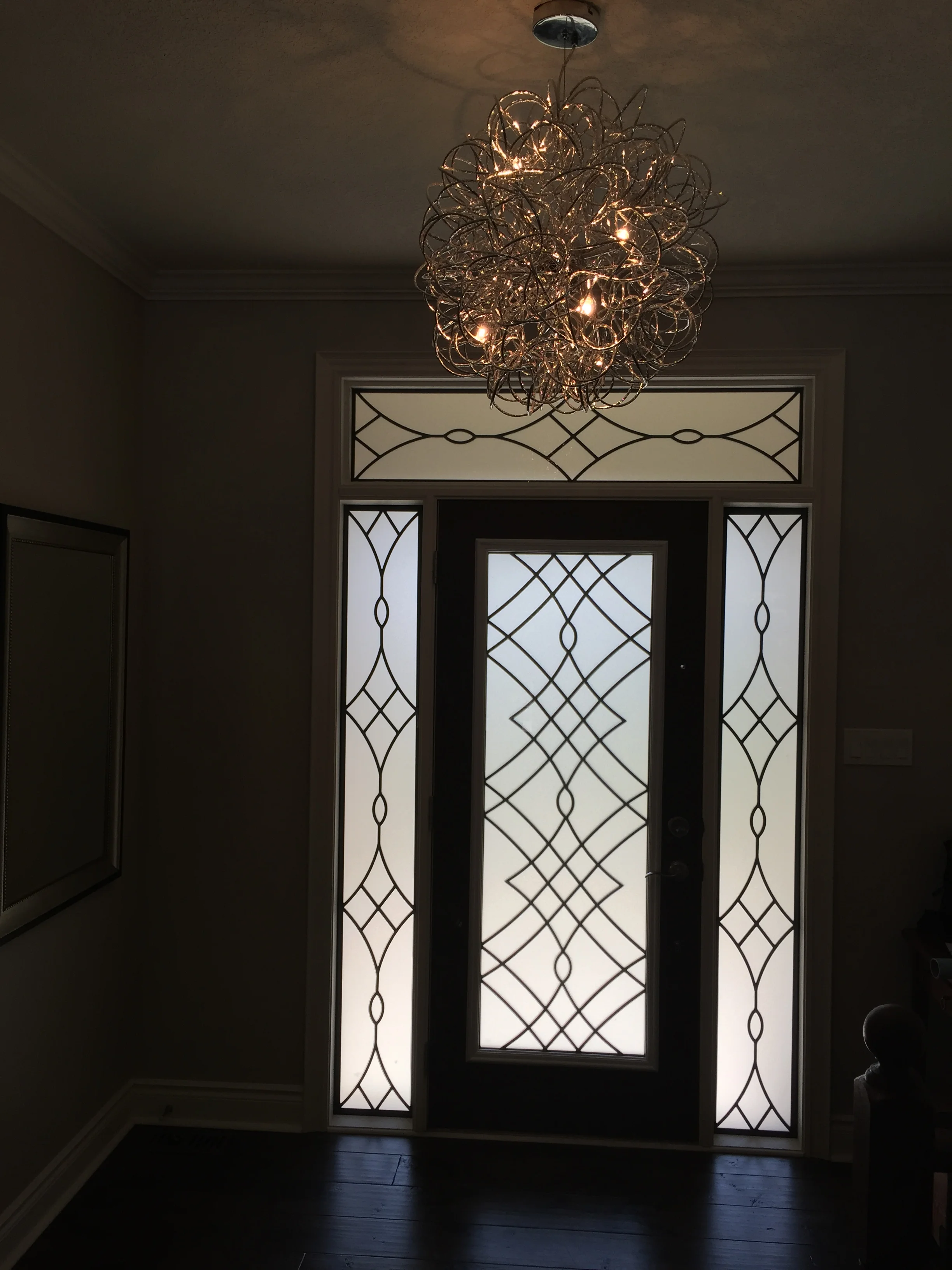 Wrought Iron Glass Inserts (Photo Gallery) — Distinctive Glass Inserts ...