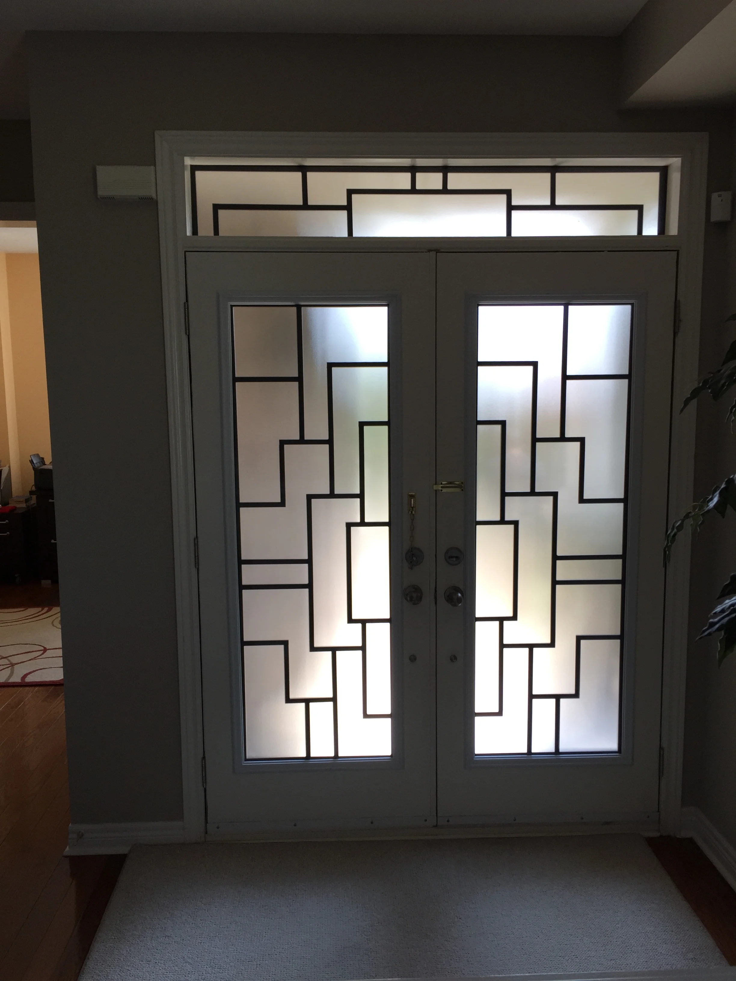 Wrought Iron Glass Inserts (Photo Gallery) — Distinctive Glass Inserts ...