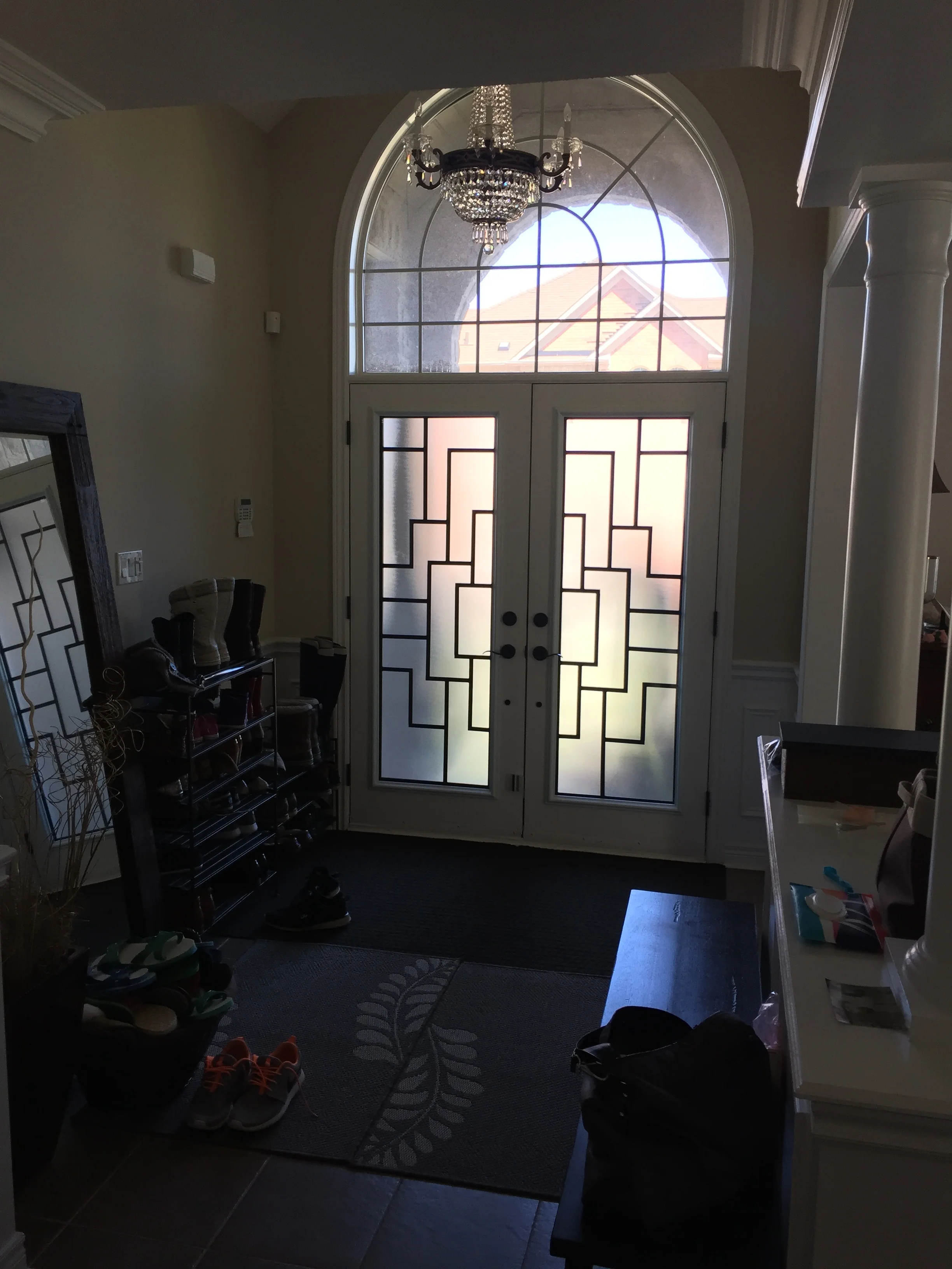 Wrought Iron Glass Inserts (Photo Gallery) — Distinctive Glass Inserts ...