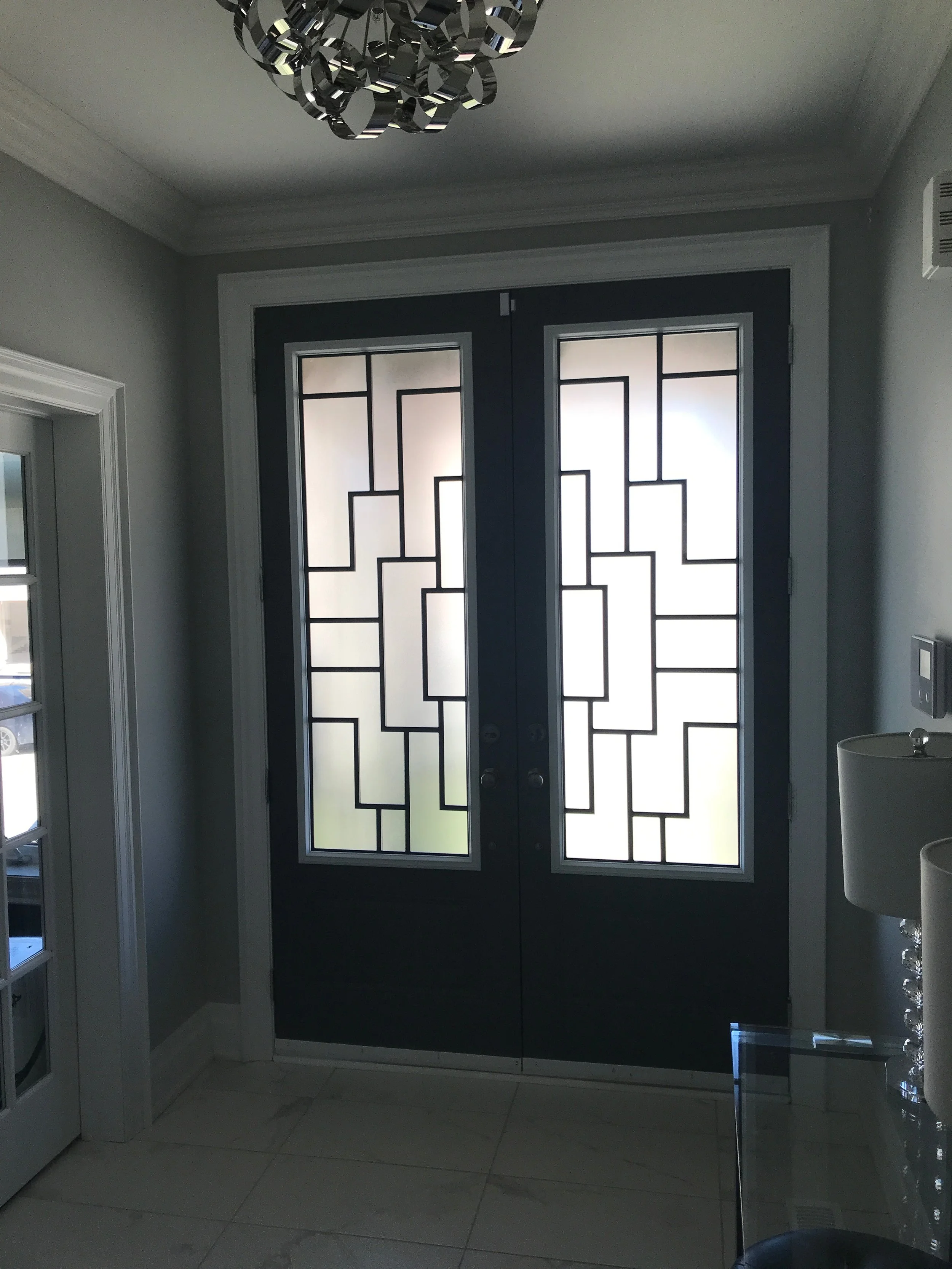 Wrought Iron Glass Inserts (Photo Gallery) — Distinctive Glass Inserts ...