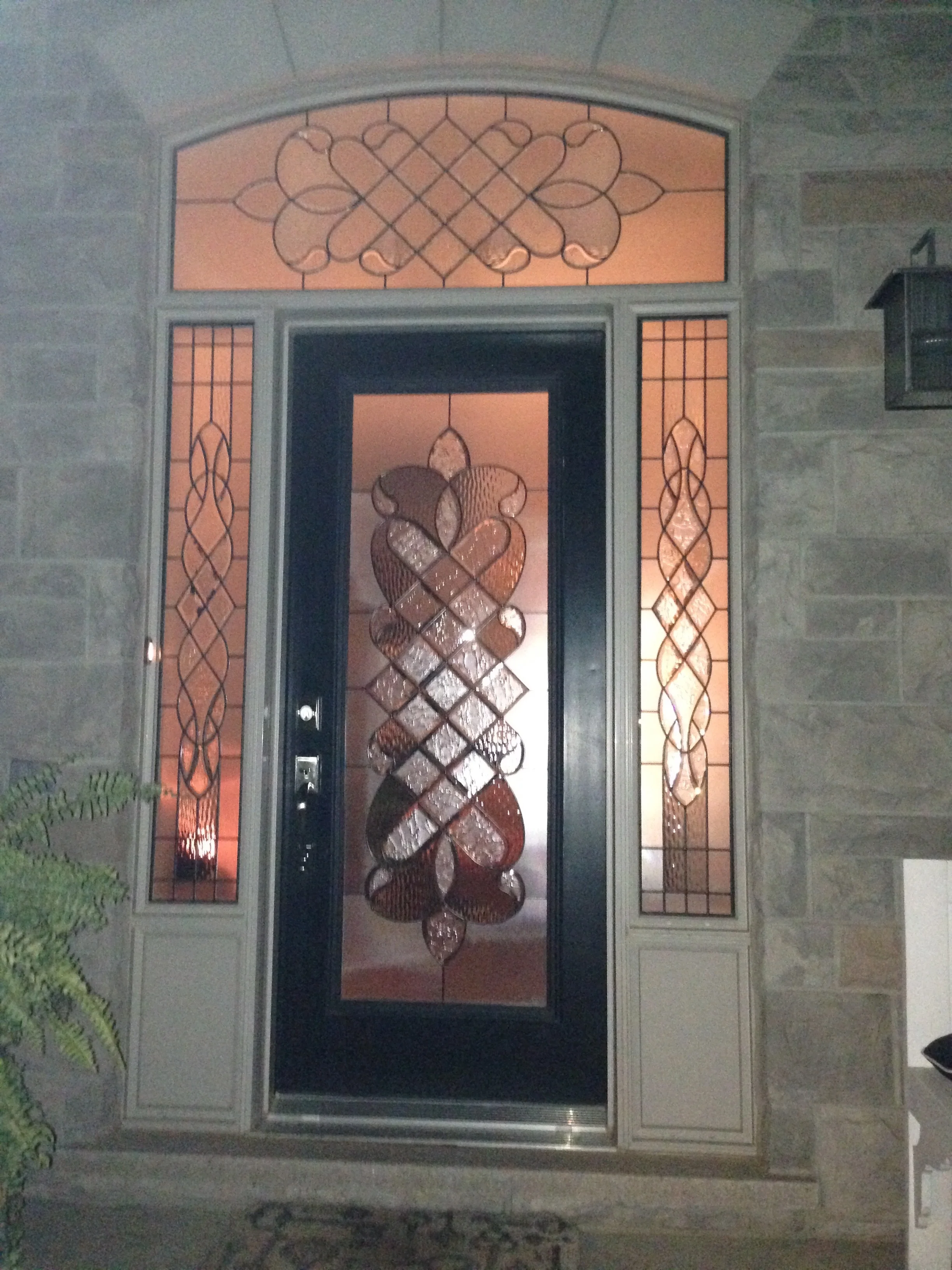 Decorative Glass Door Inserts (Photo Gallery) — Distinctive Glass ...