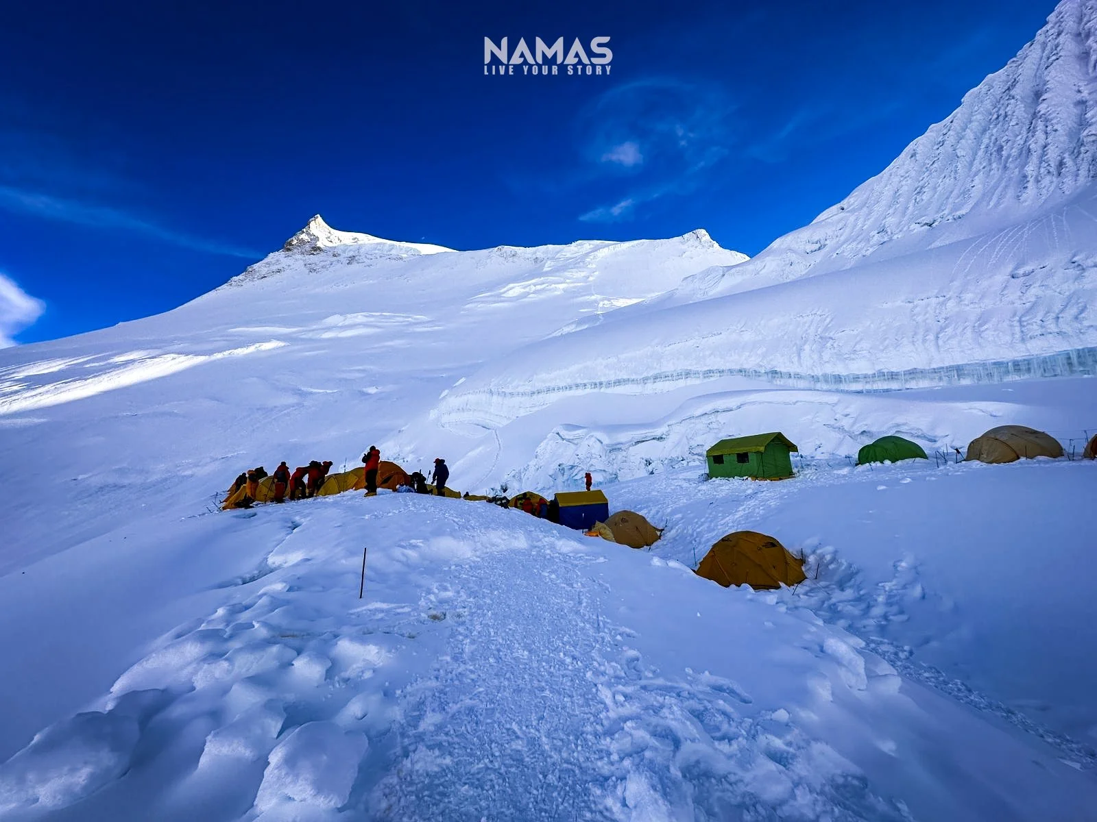 Climb Manaslu 8163M - Experience Manaslu climbing with Namas Adventure