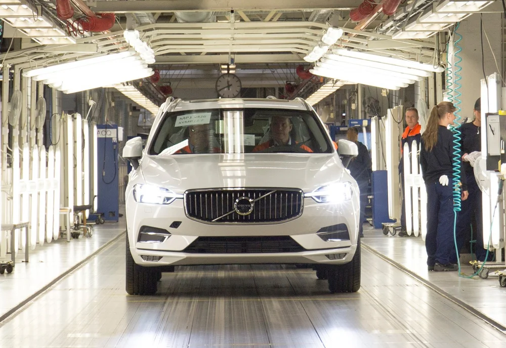 First Volvo XC60 rolls off production line — New Car Net