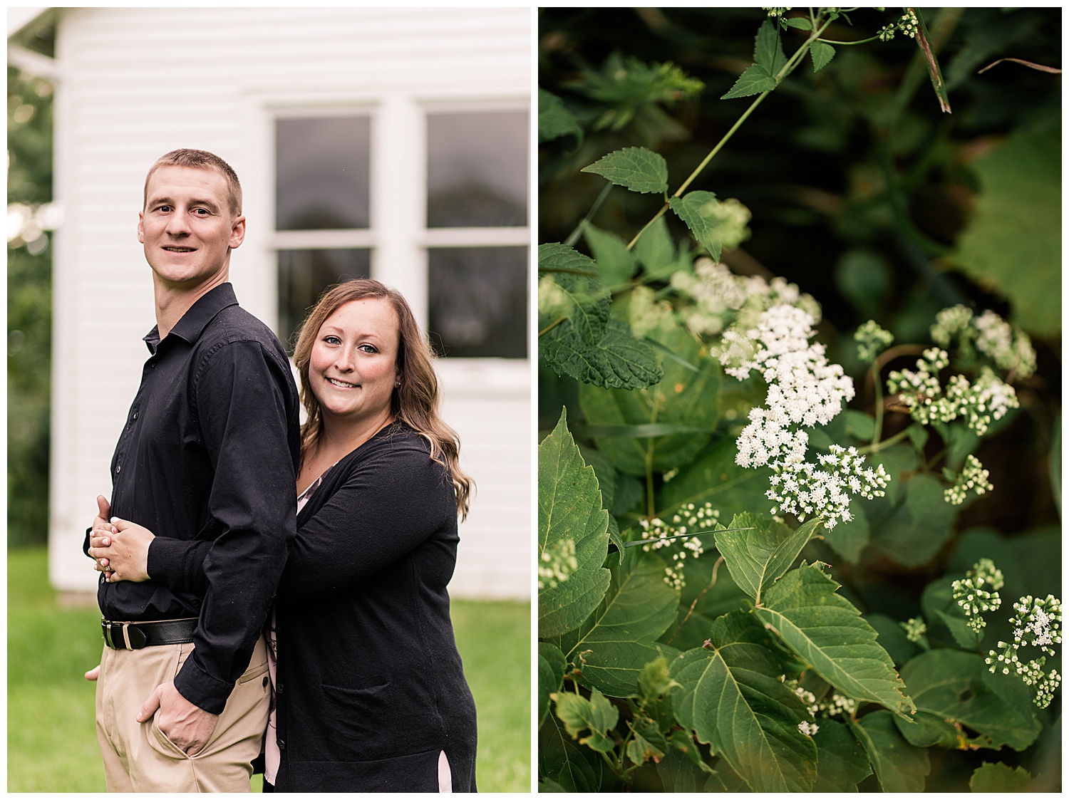 Paige + Baron | A sweet engagement session outside the Beautiful Nature ...
