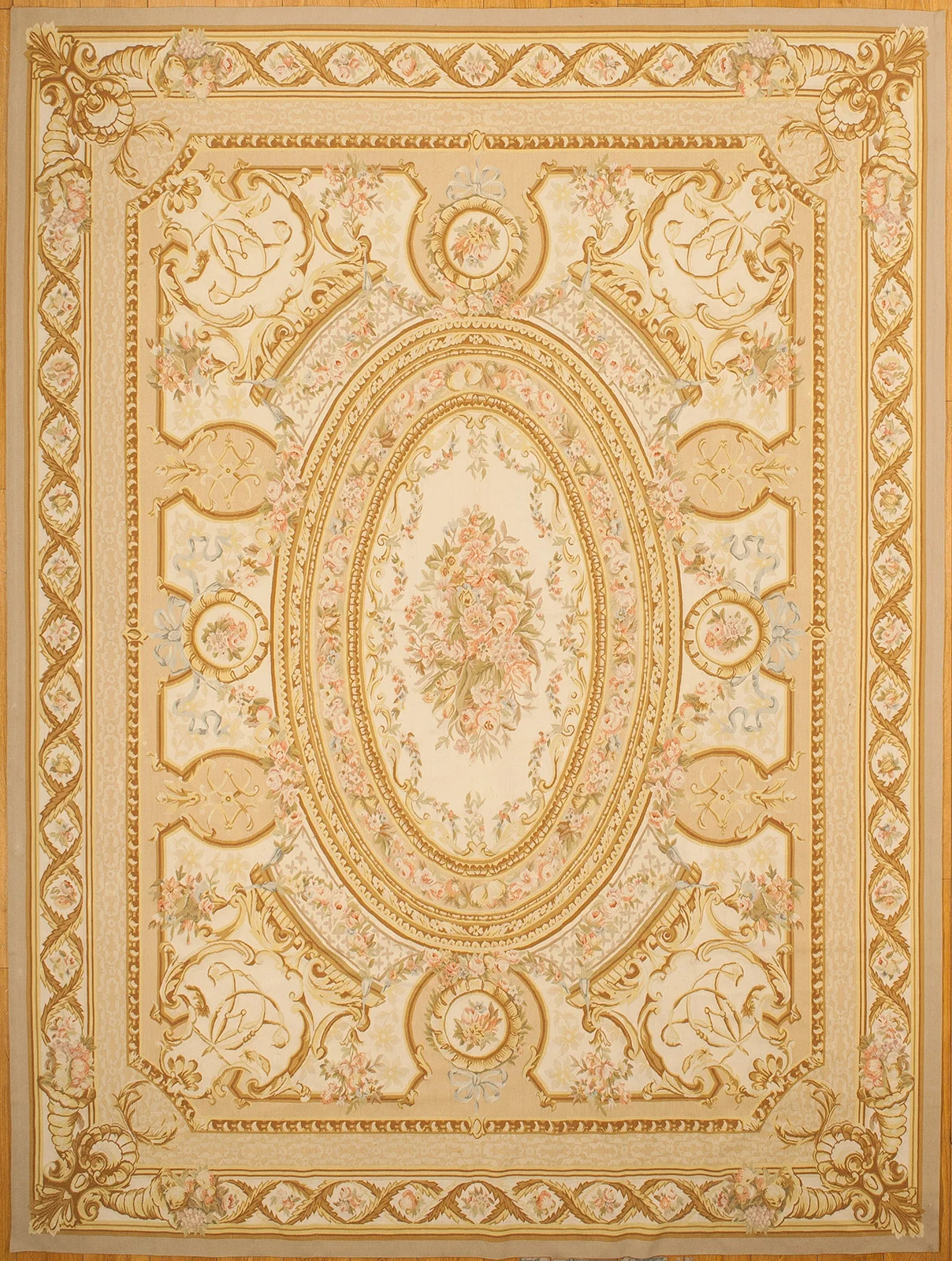 Hand Woven Aubusson Rugs, Tapestry Carpets 9 x 12 and 8 x 10 Sizes ...