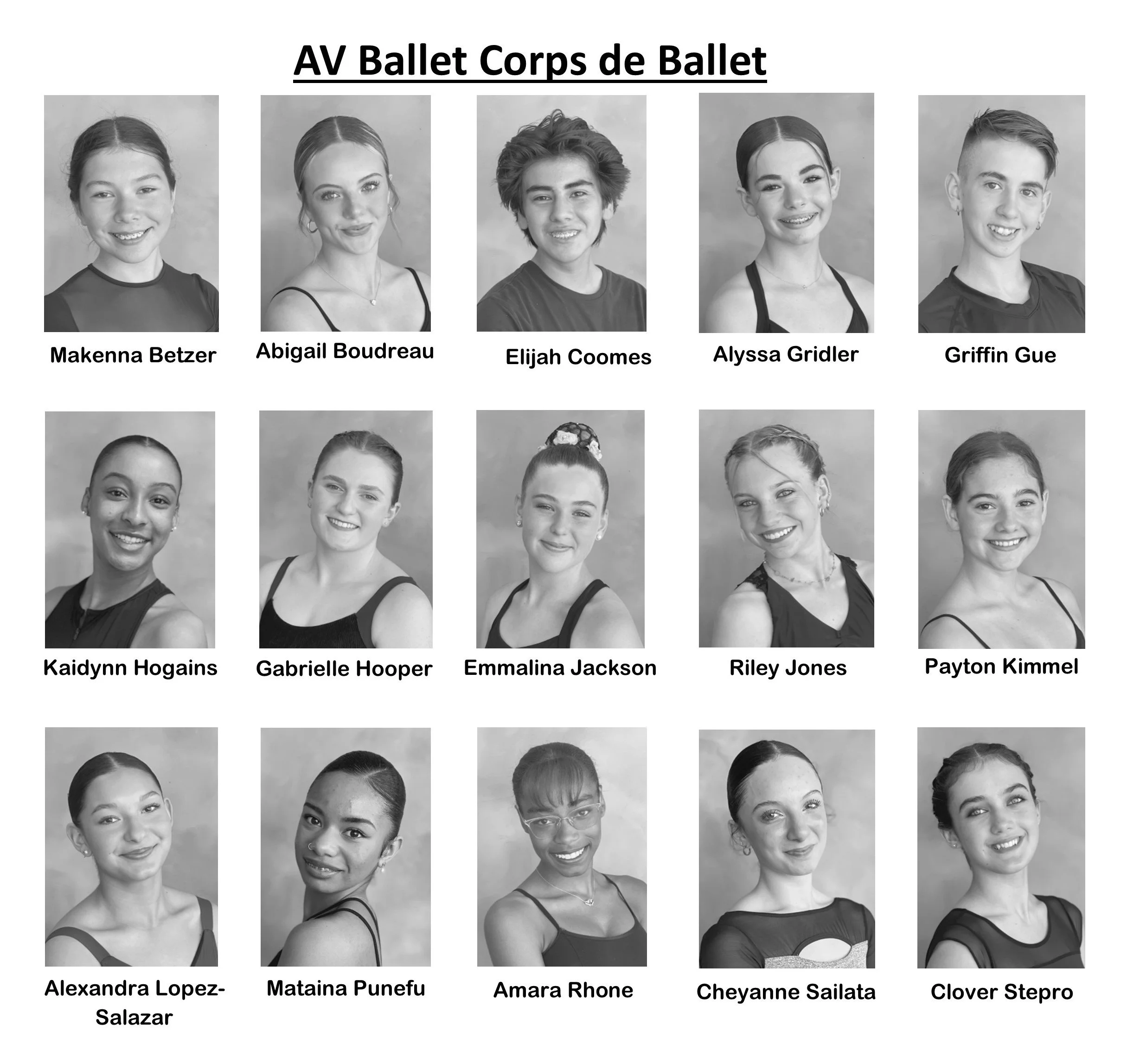 The Company — Antelope Valley Ballet