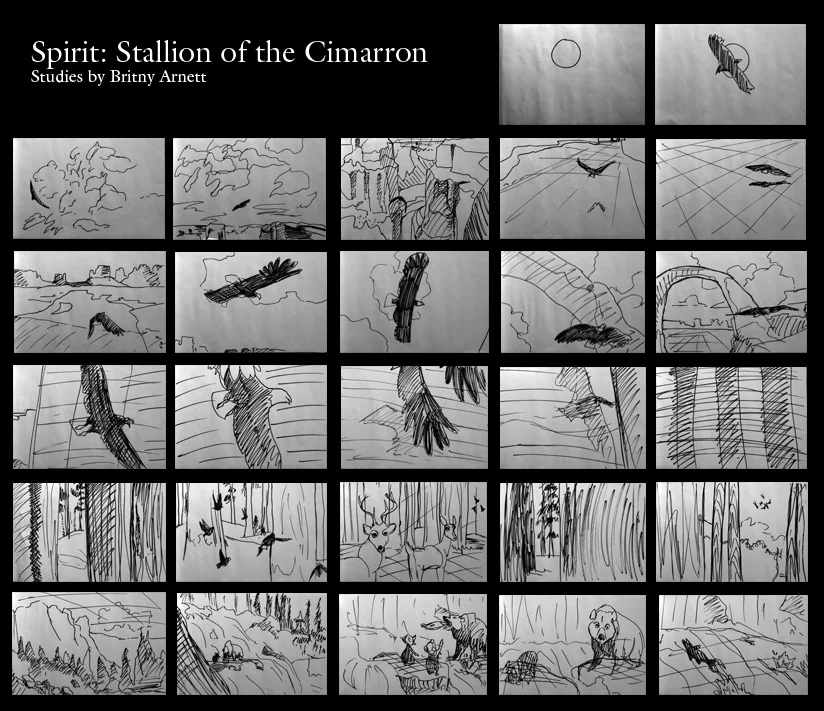 Spirit Stallion Of The Cimarron Running With The Eagle