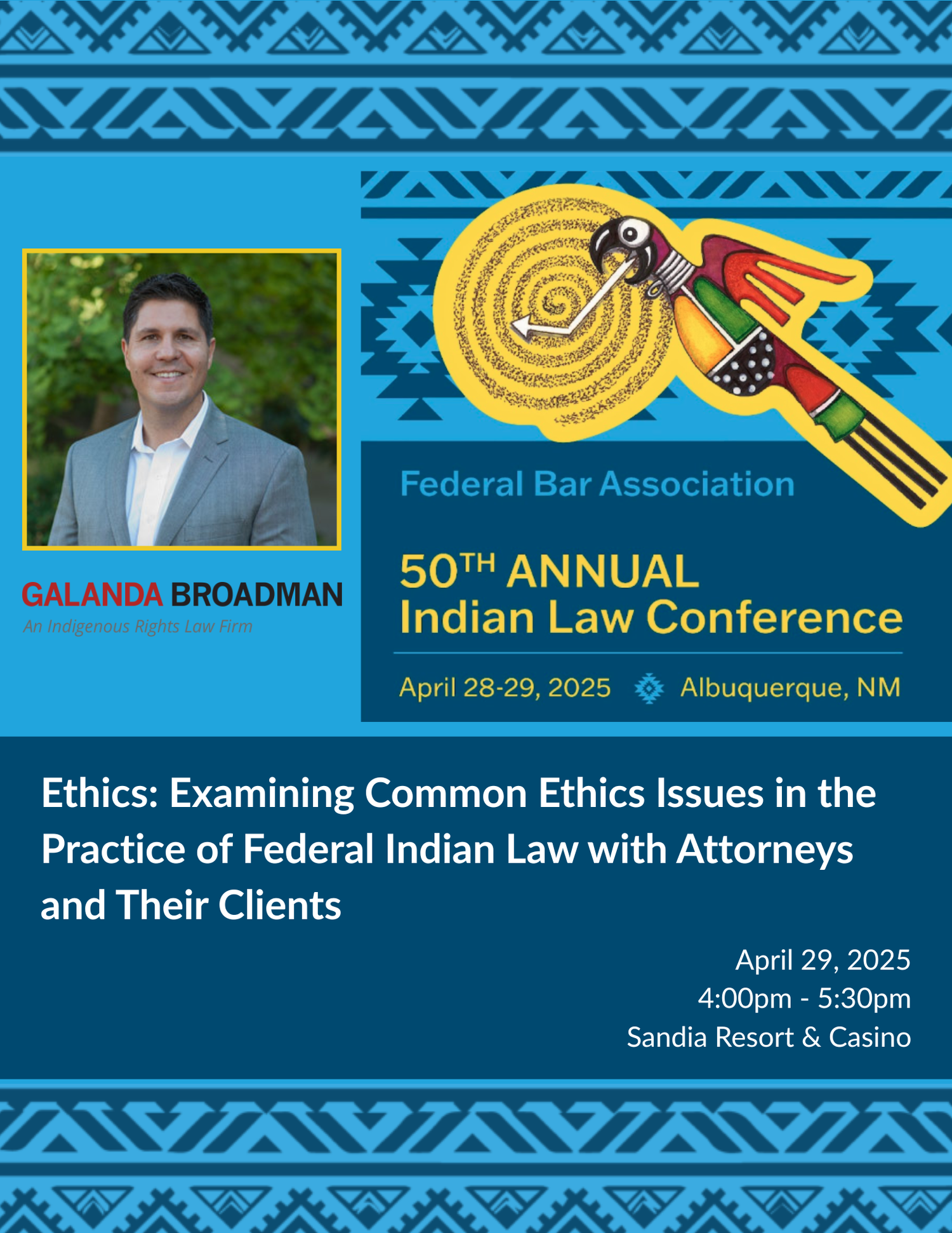 Gabe Galanda to Address Indian Country Lawyer Ethics at 50th Annual ...