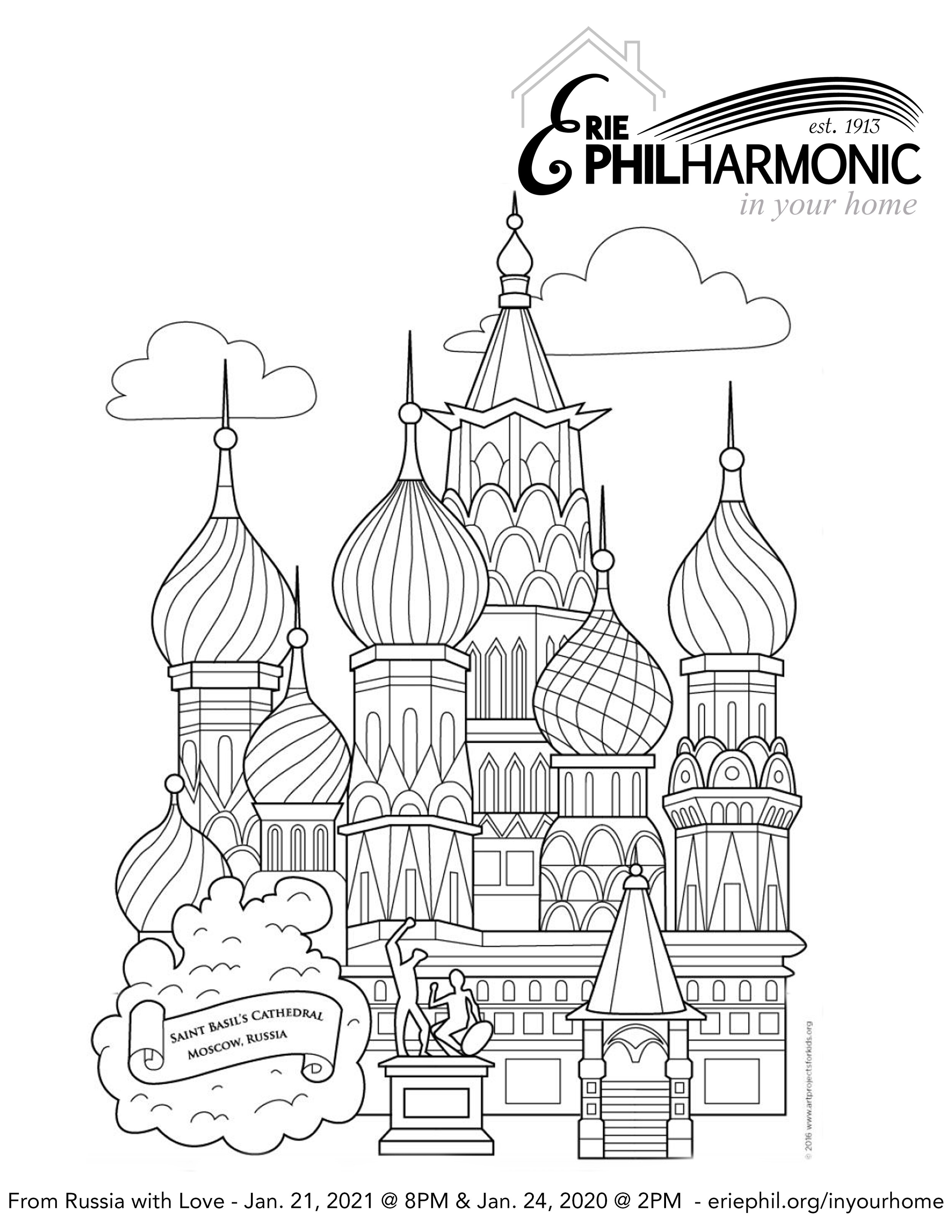 Coloring Pages Russia