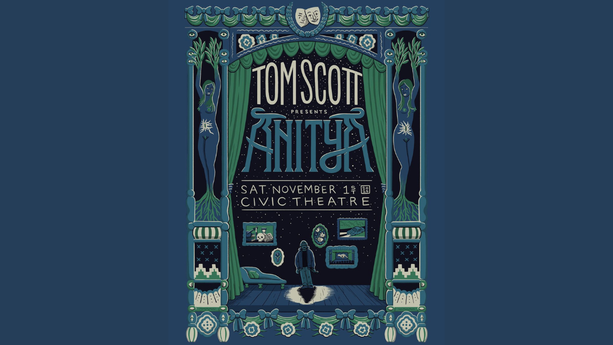 TOM SCOTT ANNOUNCES HEADLINE SHOW AT THE CIVIC, TĀMAKI MAKAURAU — 818