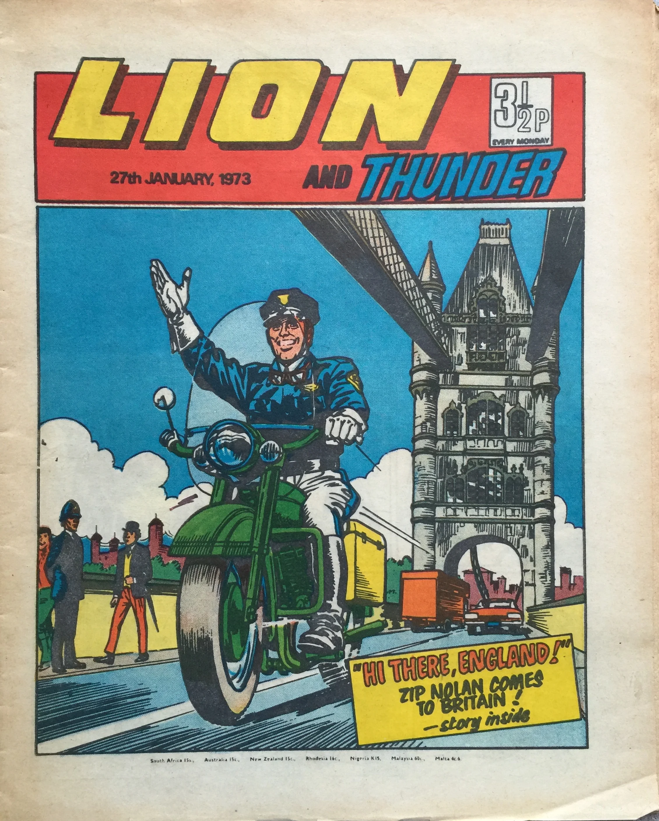 On this day, 27 January 1973: Lion and Thunder — GREAT NEWS FOR ALL ...
