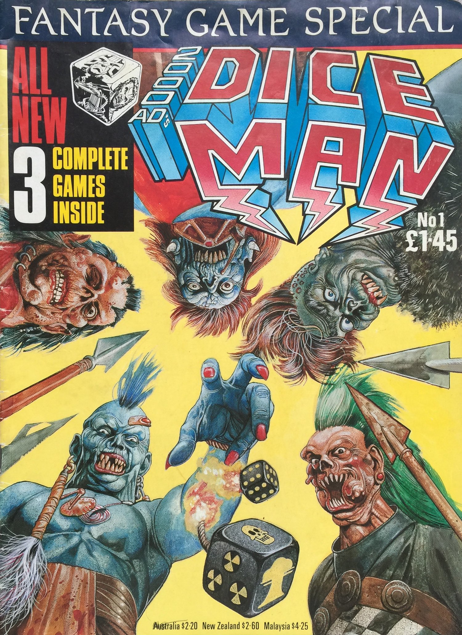 On this day, 1 February 1986: Dice Man — GREAT NEWS FOR ALL READERS!