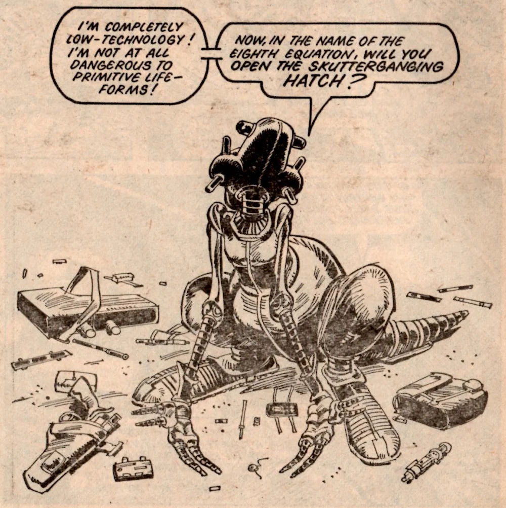 On this day, 19 March 1983: 2000AD (prog 309) — GREAT NEWS FOR ALL READERS!