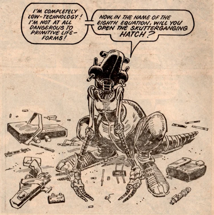 On this day, 19 March 1983: 2000AD (prog 309) — GREAT NEWS FOR ALL READERS!