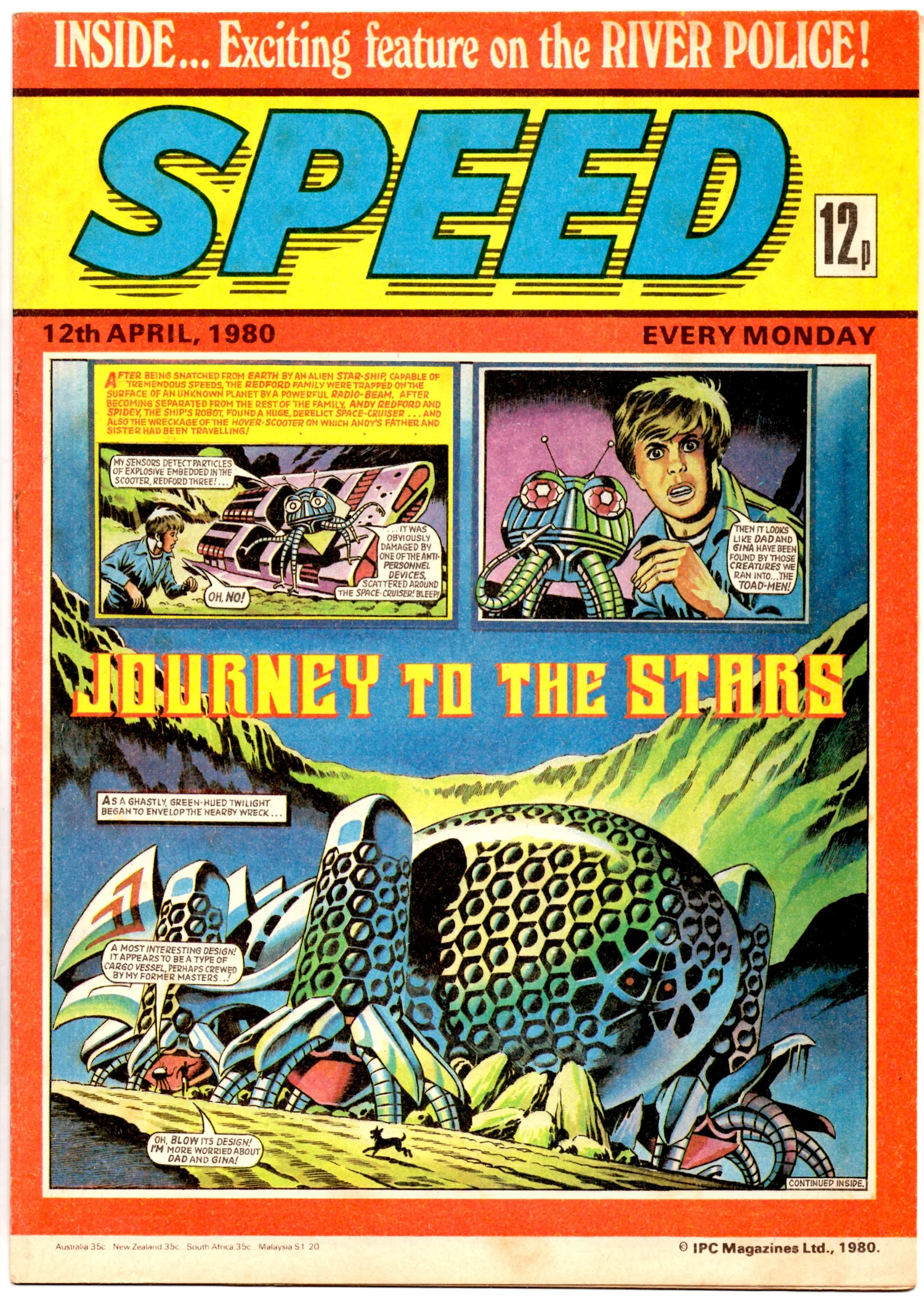 On this day, 12 April 1980: Speed — GREAT NEWS FOR ALL READERS!