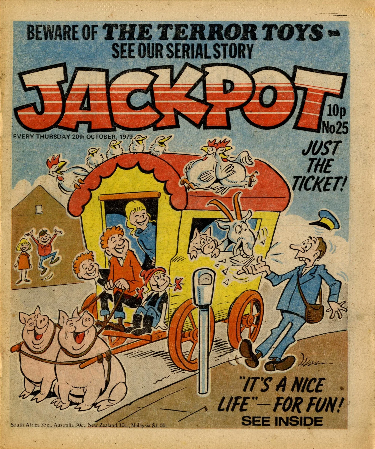 Classic cover artists: Reg Parlett — GREAT NEWS FOR ALL READERS!