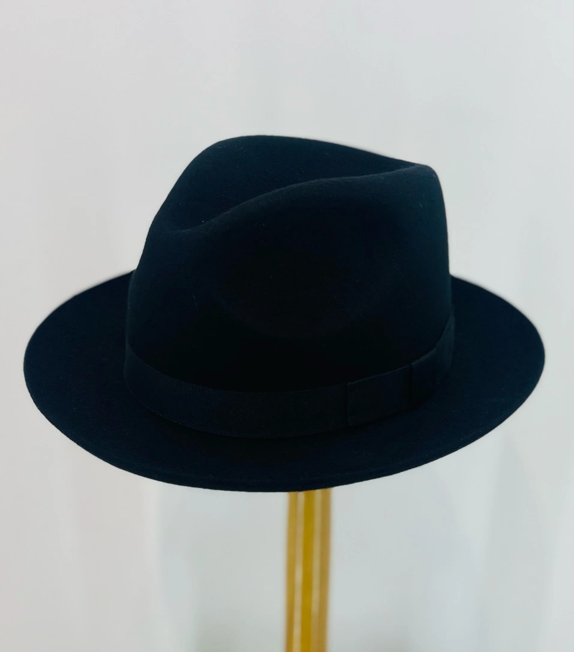 Green Wool Fedora Trilby Hat — Symonds Of Hereford