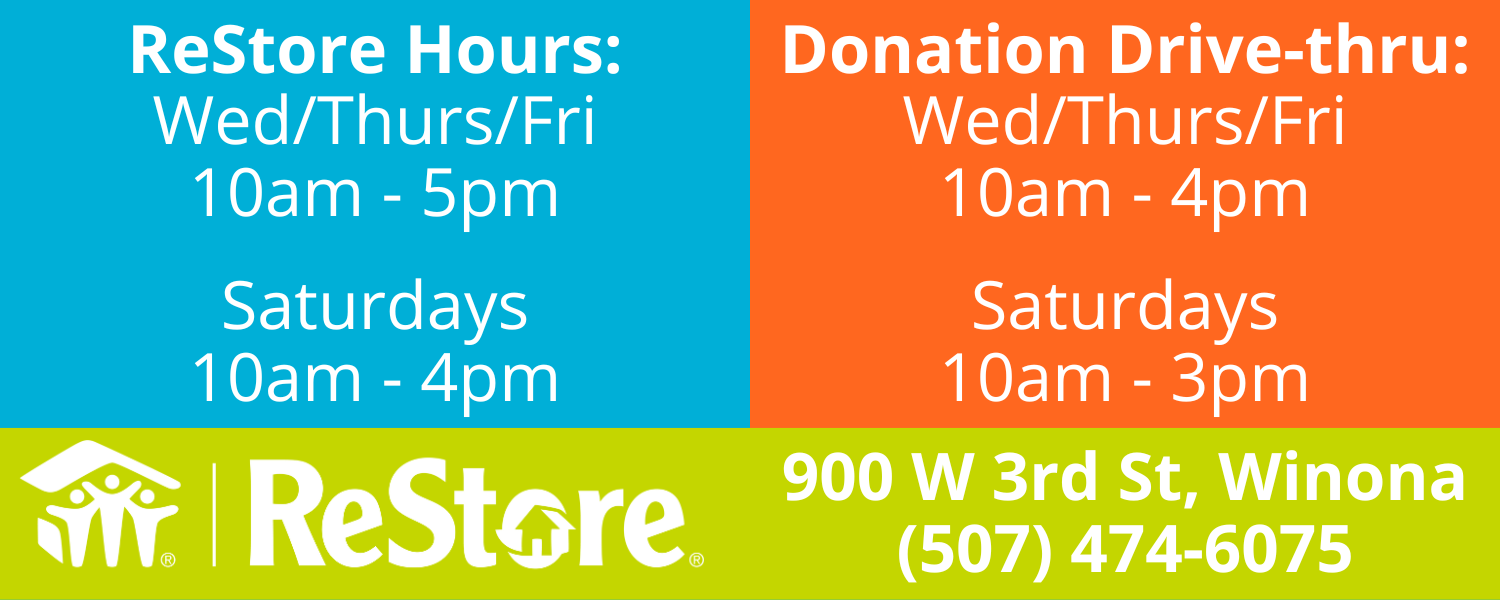 ReStore — Habitat for Humanity serving Winona County