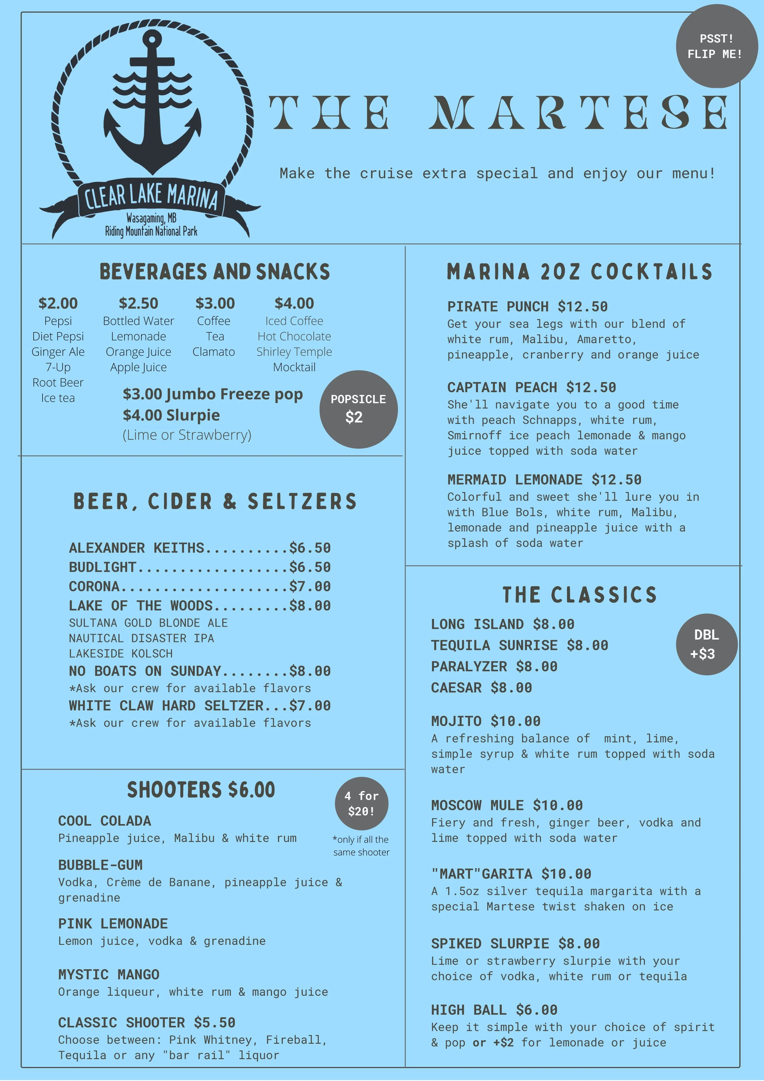 Martese Afternoon Cruises — The Clear Lake Marina