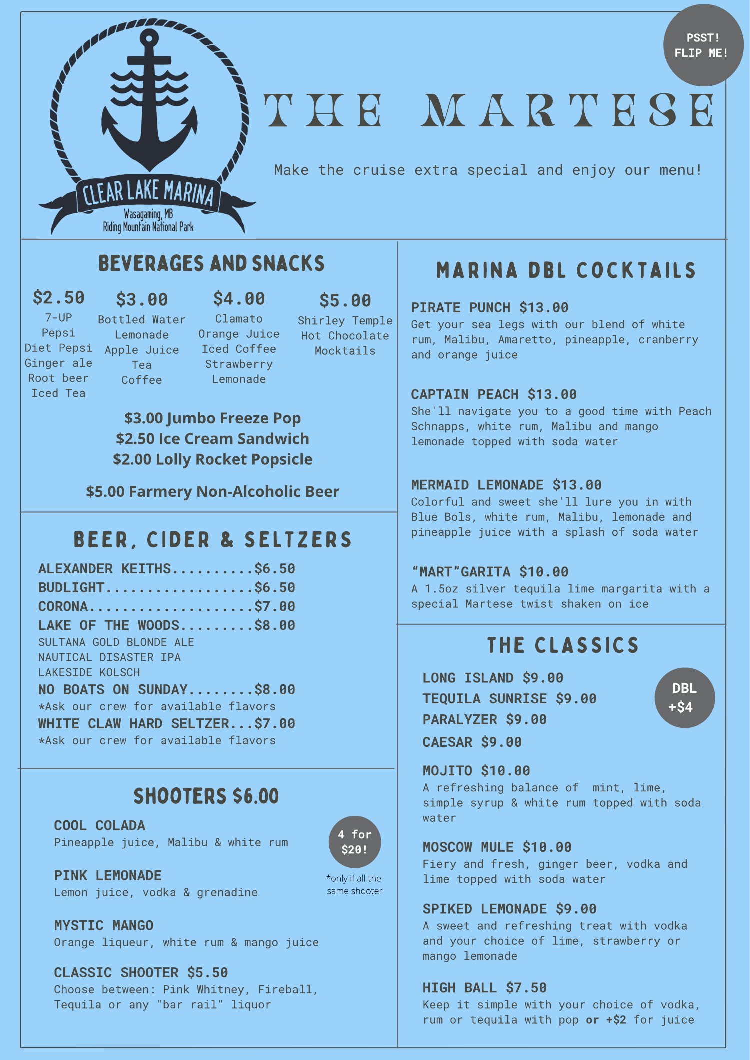 Martese Afternoon Cruises — The Clear Lake Marina